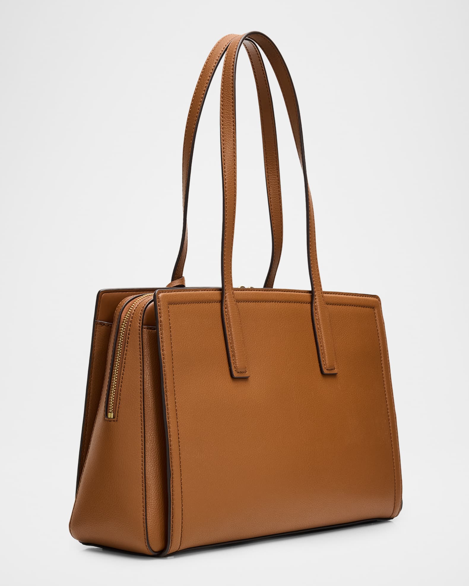 MICHAEL Michael Kors Laila Medium Leather Tote Bag | Neiman Marcus