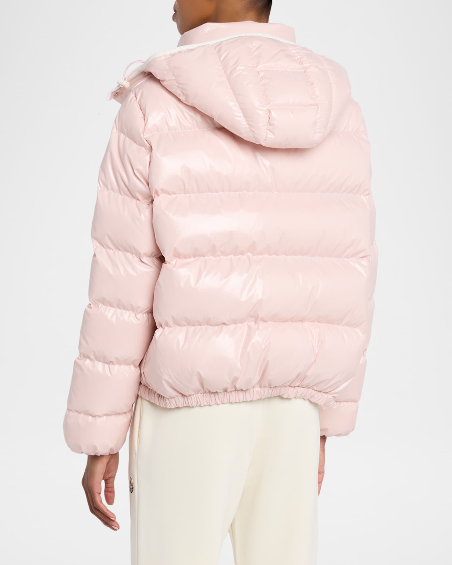 Moncler Andro Hooded Short Down Jacket | Neiman Marcus
