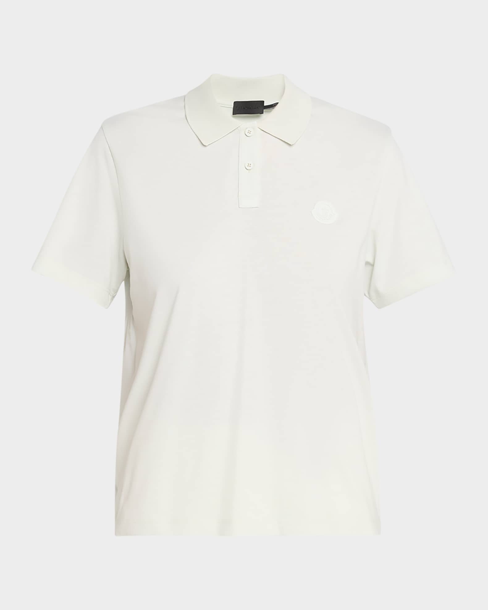 Moncler Short-Sleeve Logo Polo | Neiman Marcus
