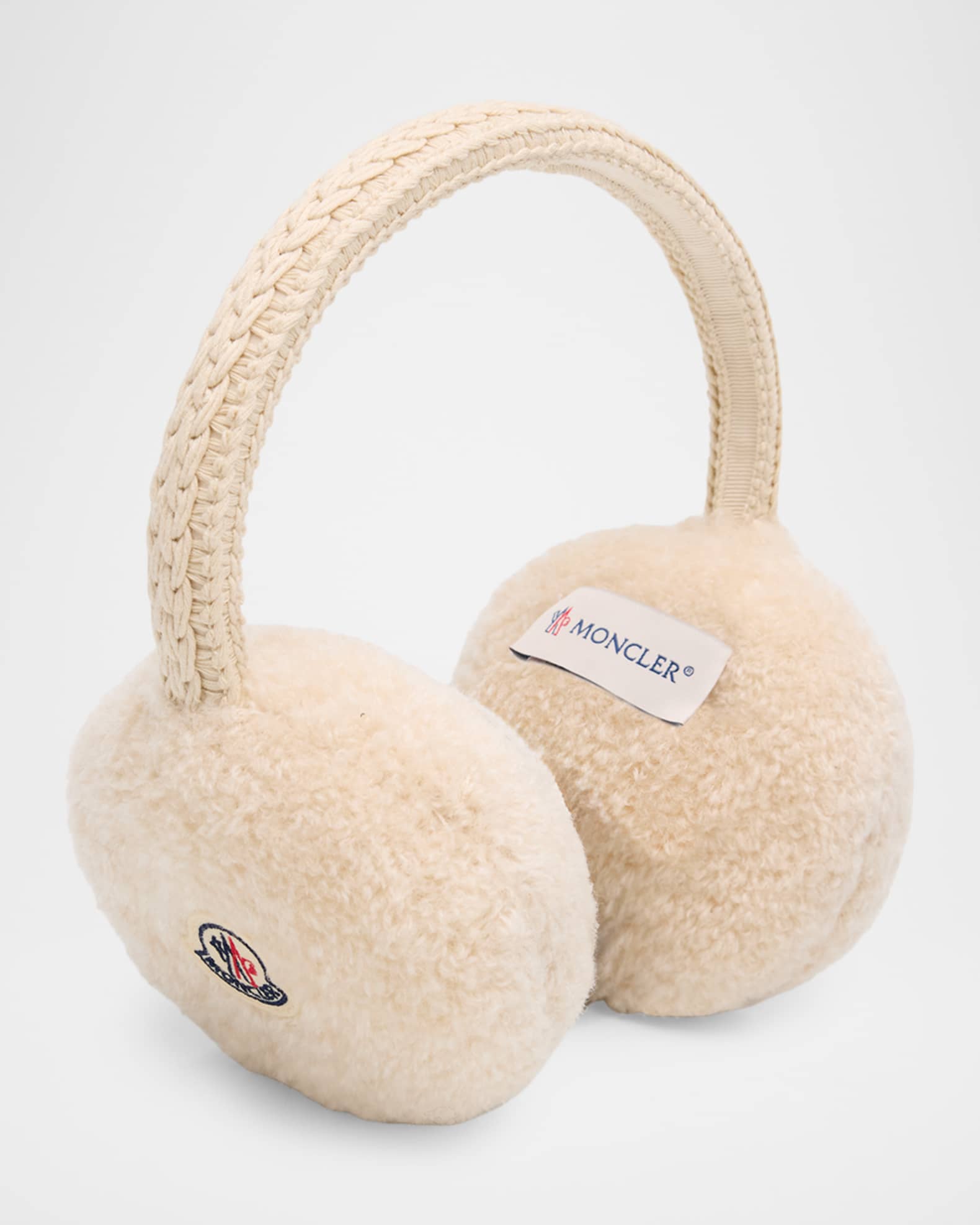 Moncler Teddy Fleece Earmuffs | Neiman Marcus