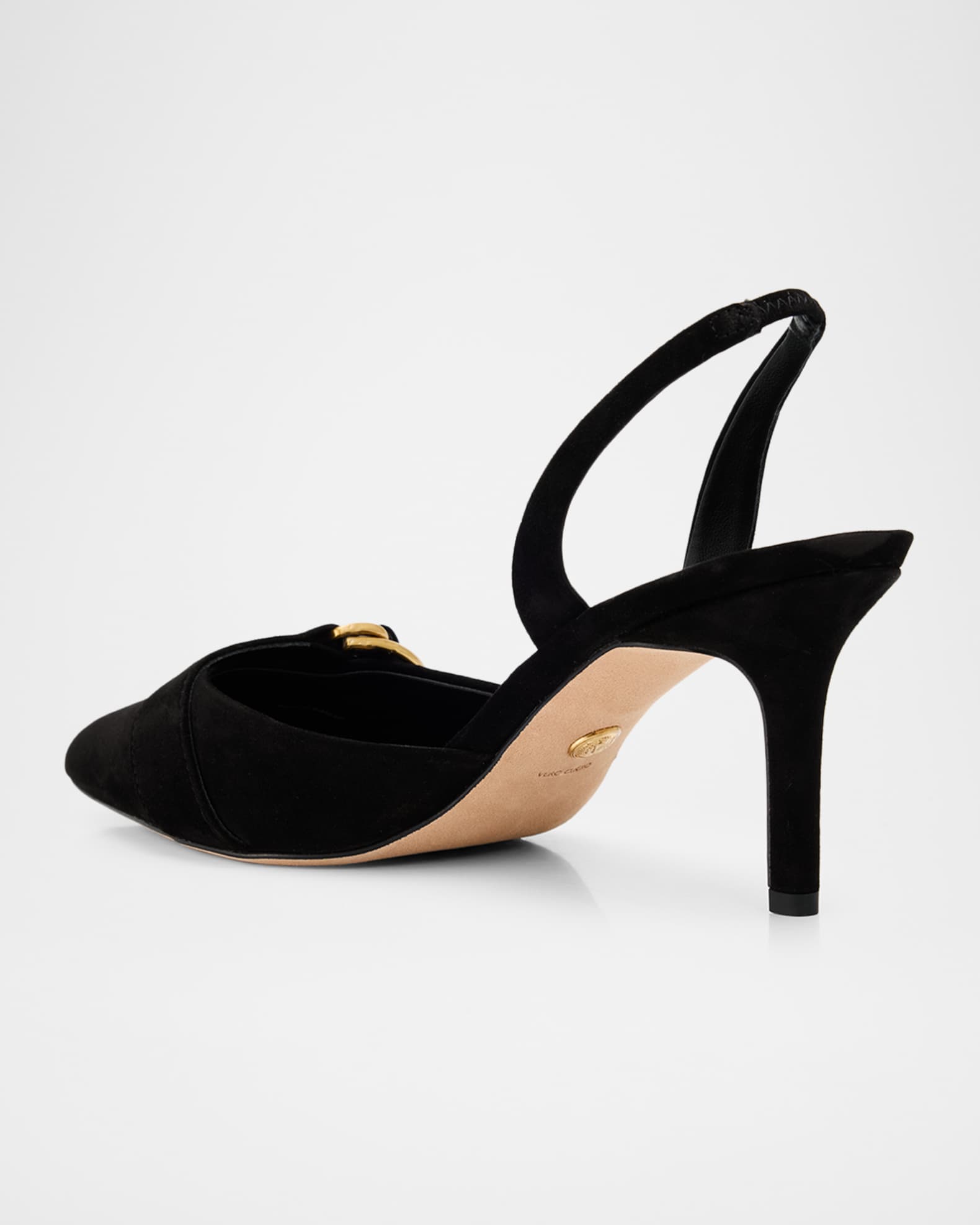 Veronica Beard Loralyn Suede Slingback Pumps | Neiman Marcus