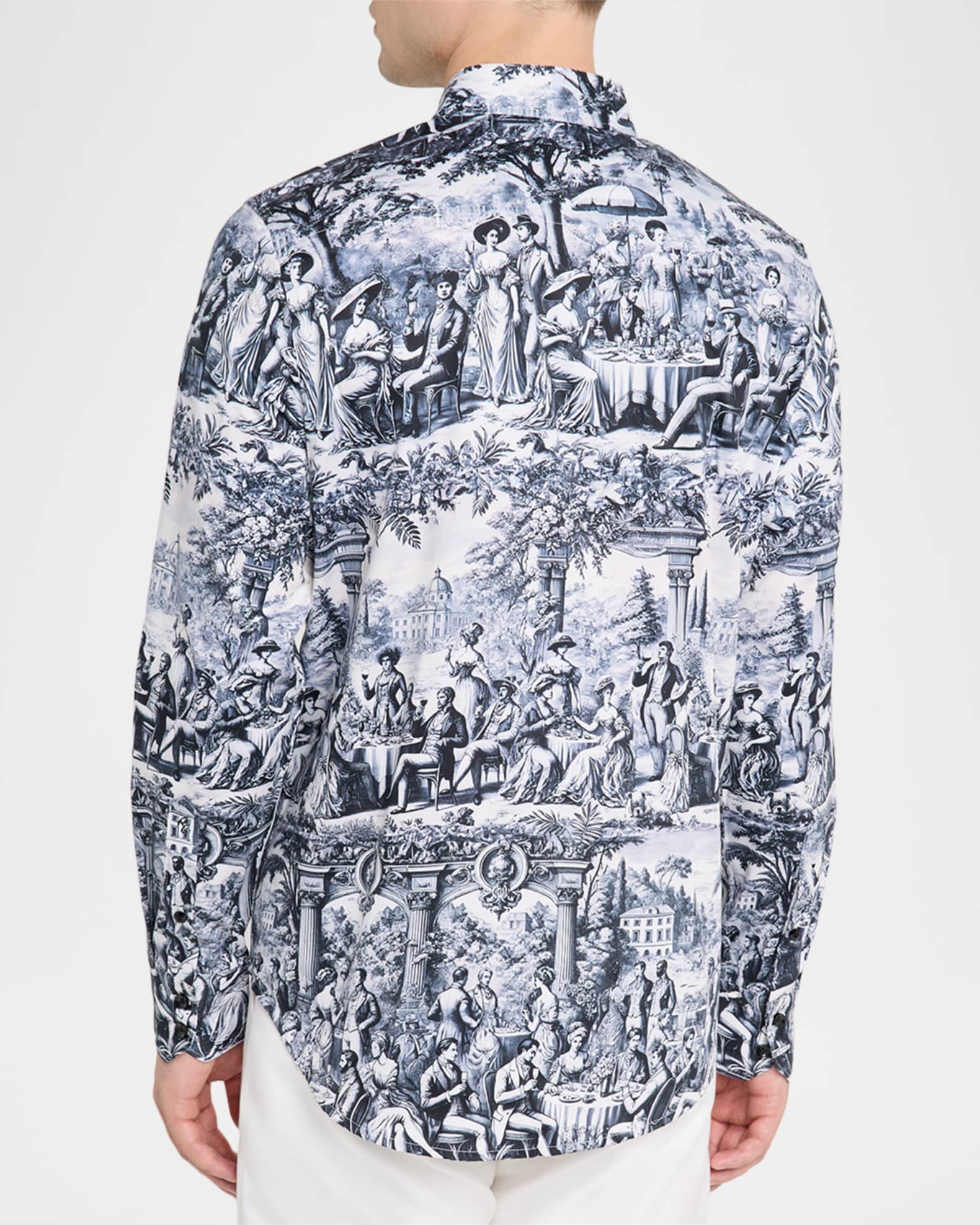 Robert Graham Men's Socialite Button-Front Shirt | Neiman Marcus