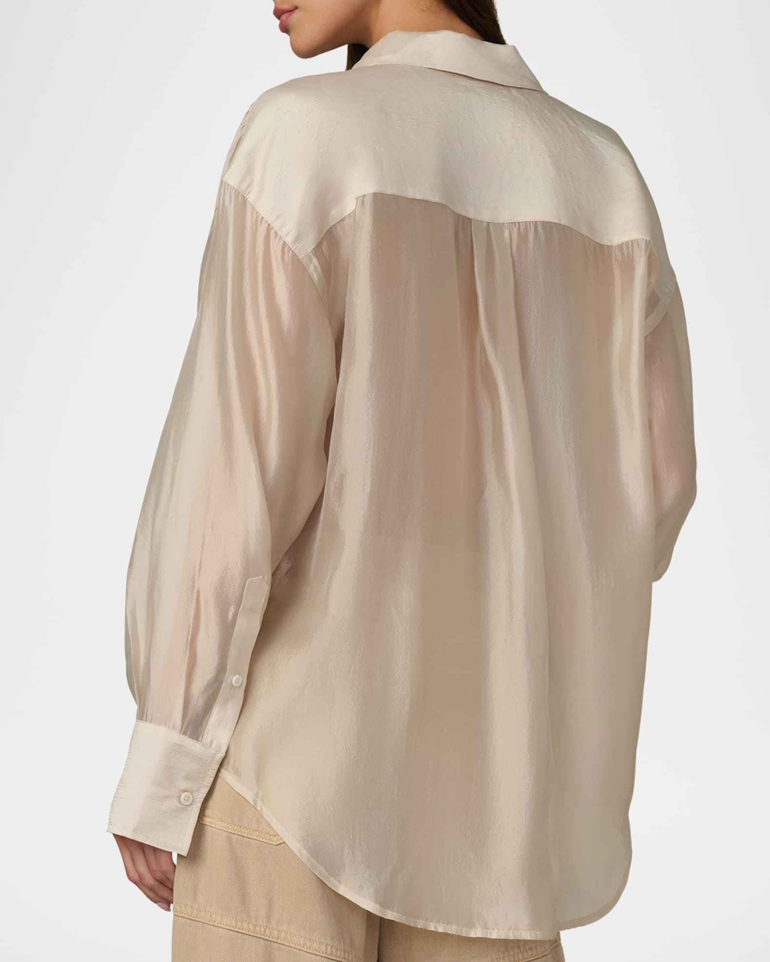 Joe's Jeans The Organza Boyfriend Shirt | Neiman Marcus