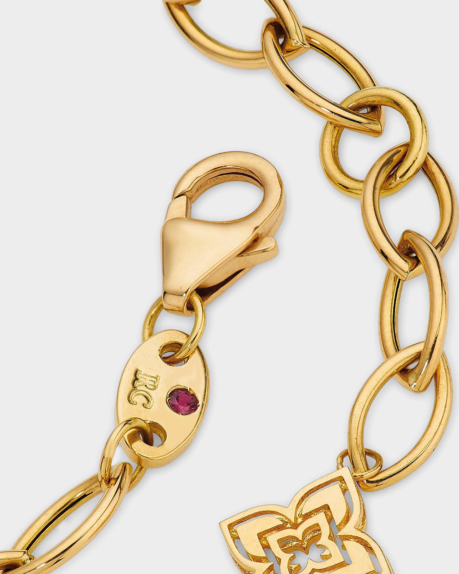 Roberto Coin Arabesque 18K Yellow Gold & 0.32 TCW Diamond Necklace ...