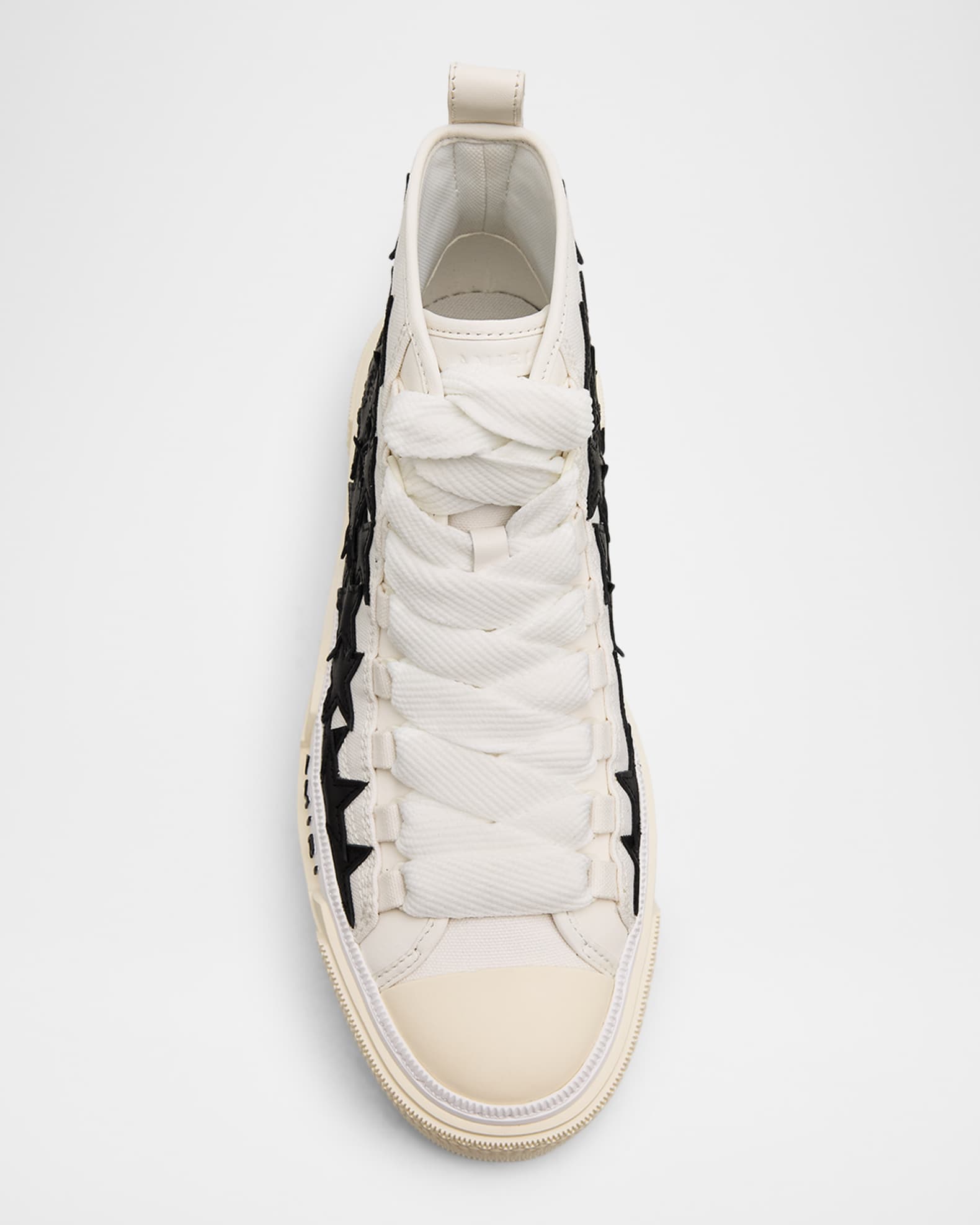 Amiri Men's Stars Court Hi Canvas & Leather High-Top Sneakers | Neiman ...