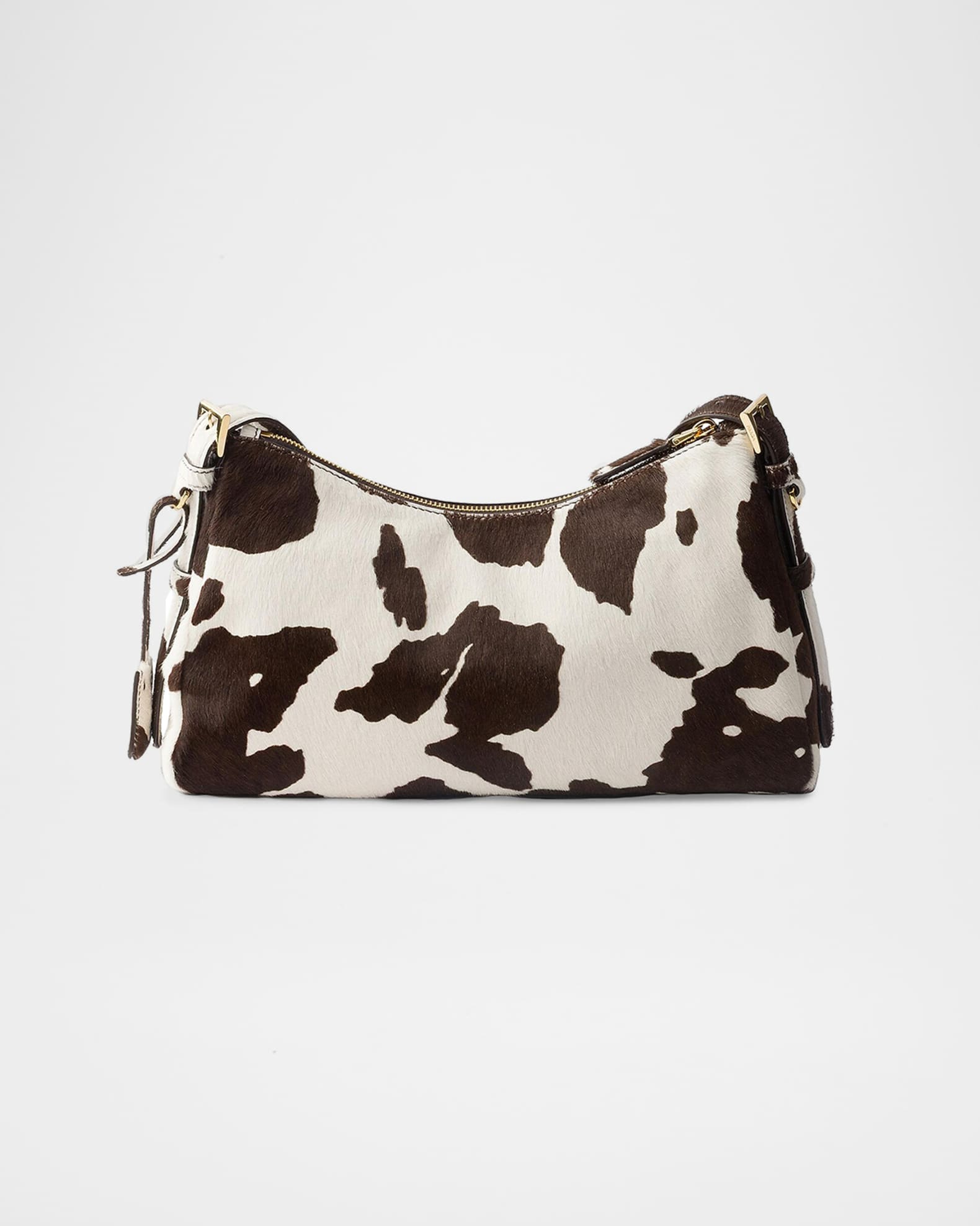 Prada Aimee Medium Calf Hair Hobo Shoulder Bag | Neiman Marcus