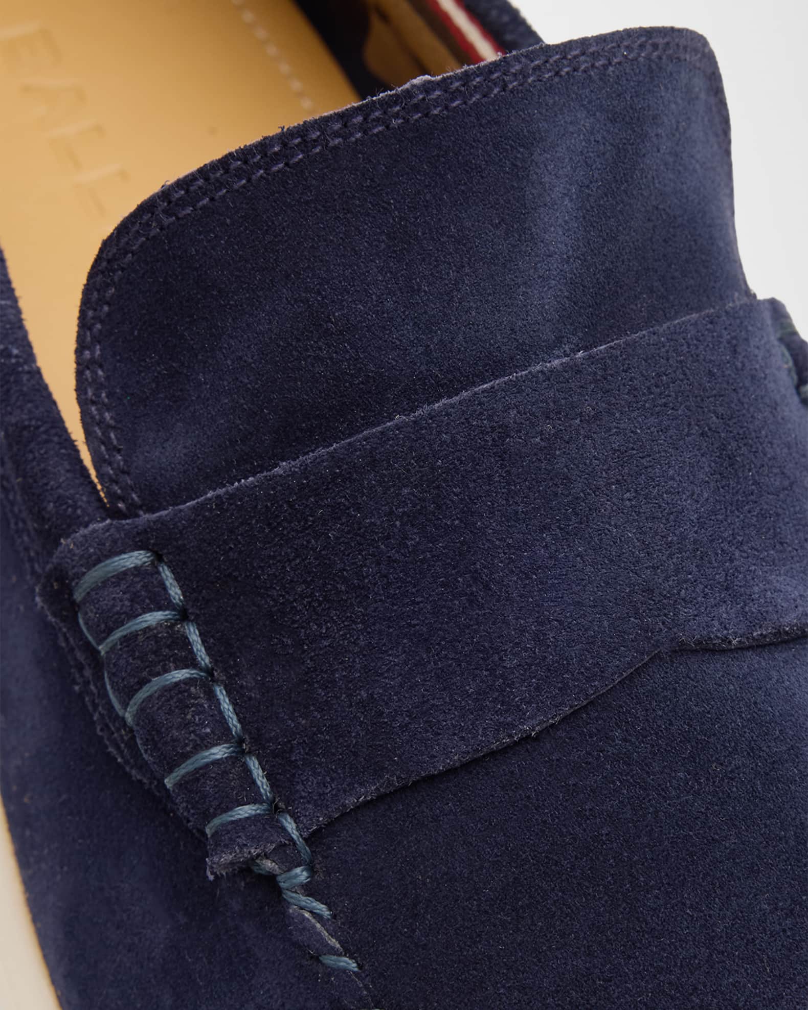 Bally Men's Switz Moc Suede Moccasins | Neiman Marcus