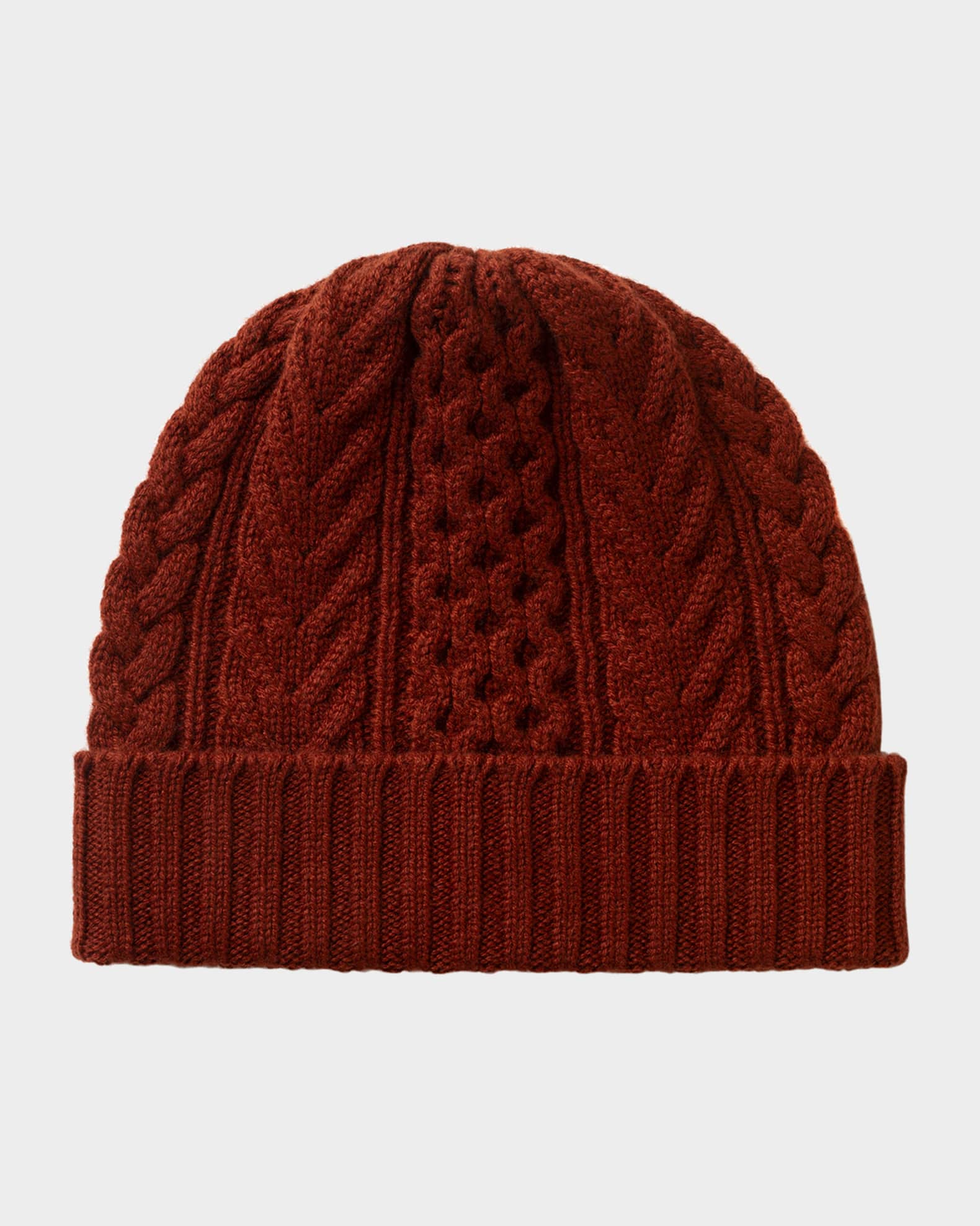 Johnstons Of Elgin Aran Cable Knit Cashmere Beanie | Neiman Marcus