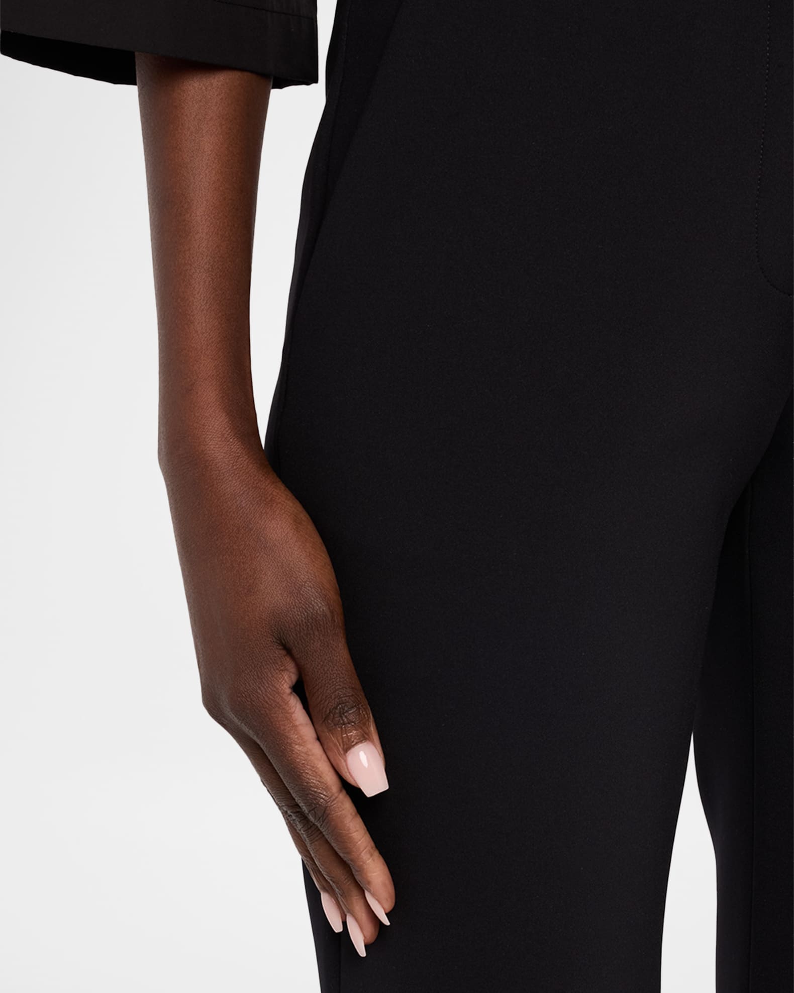 Lafayette 148 New York Gates Cropped Flare-Leg Pants | Neiman Marcus