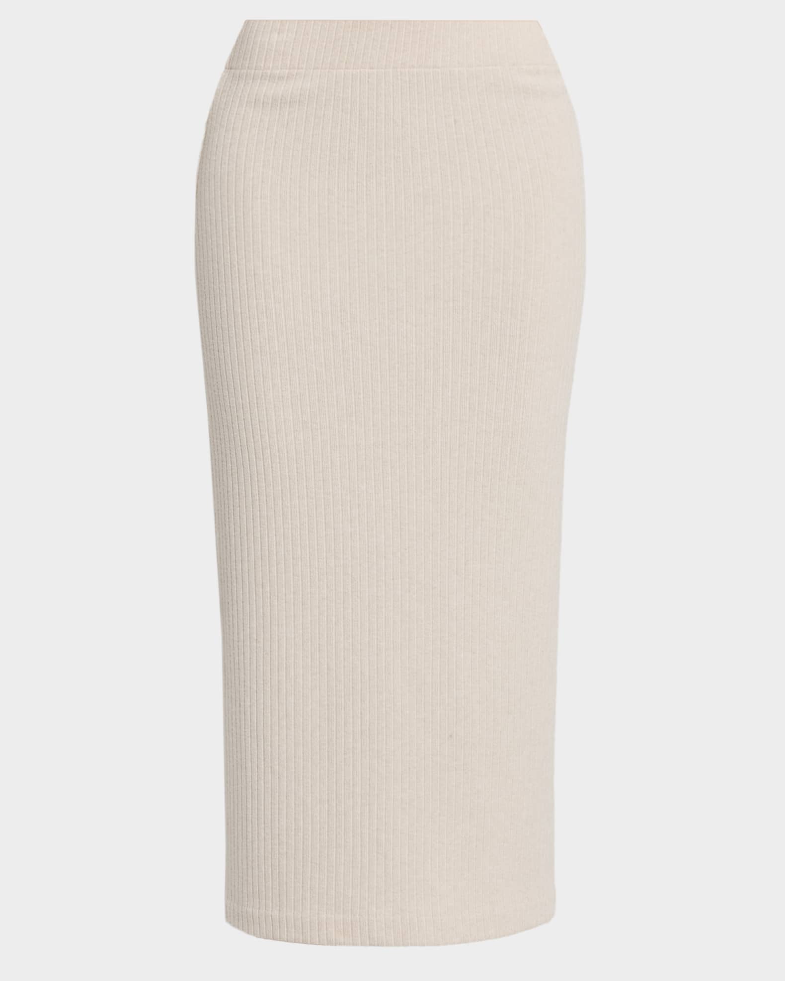 Vince Rib-Knit Midi Skirt | Neiman Marcus