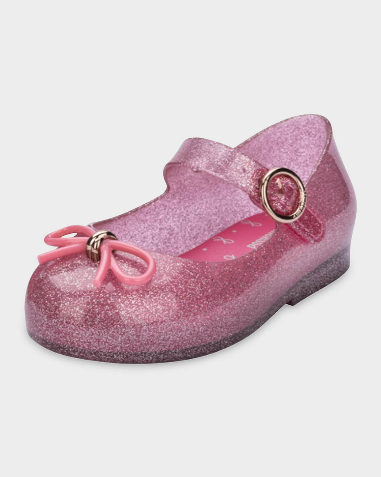 Mini Melissa Girl's Sweet Love Mary Jane Ballerina Flats, Baby/Toddlers ...