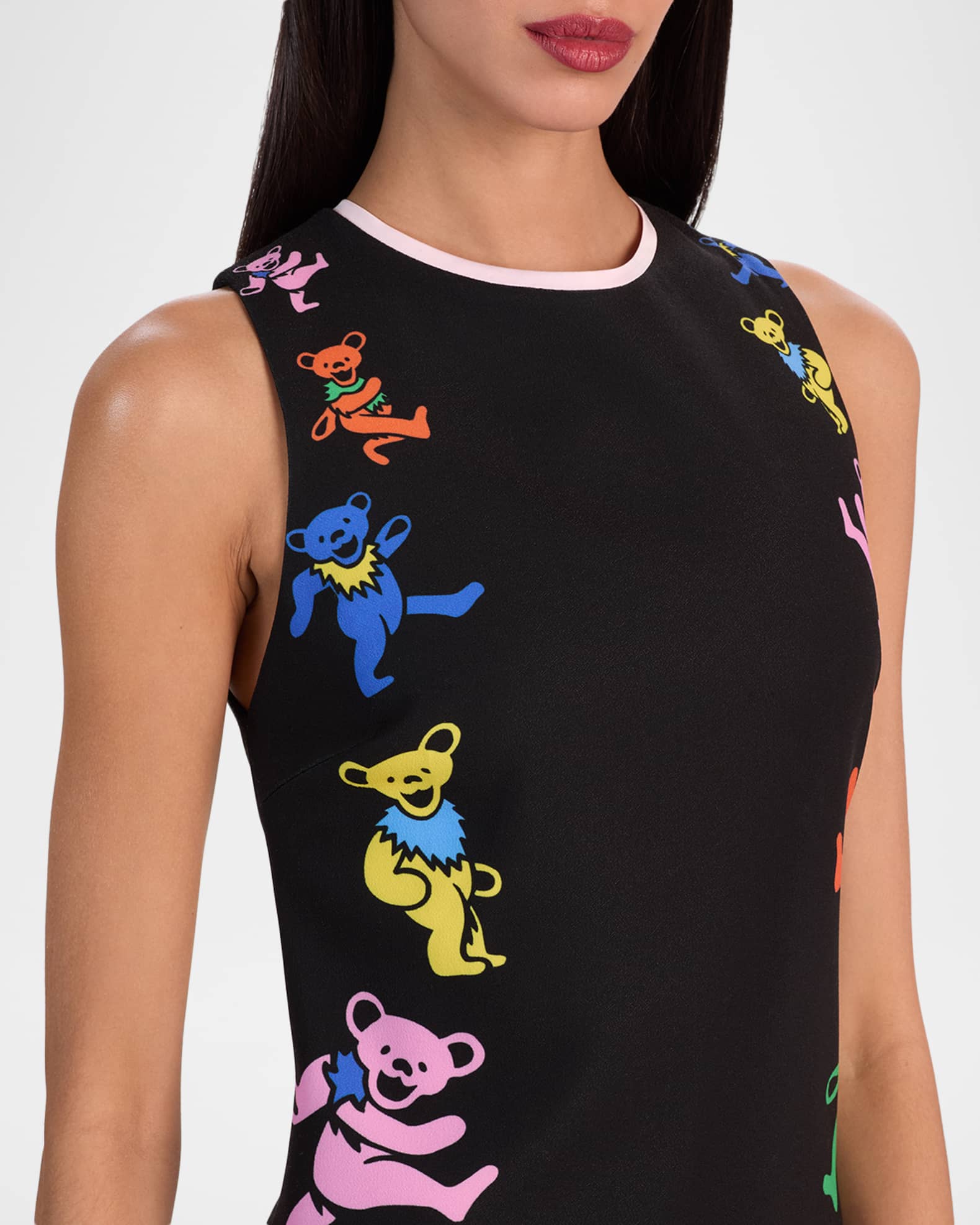 Alice + Olivia x Grateful Dead Clyde Mini Dress | Neiman Marcus
