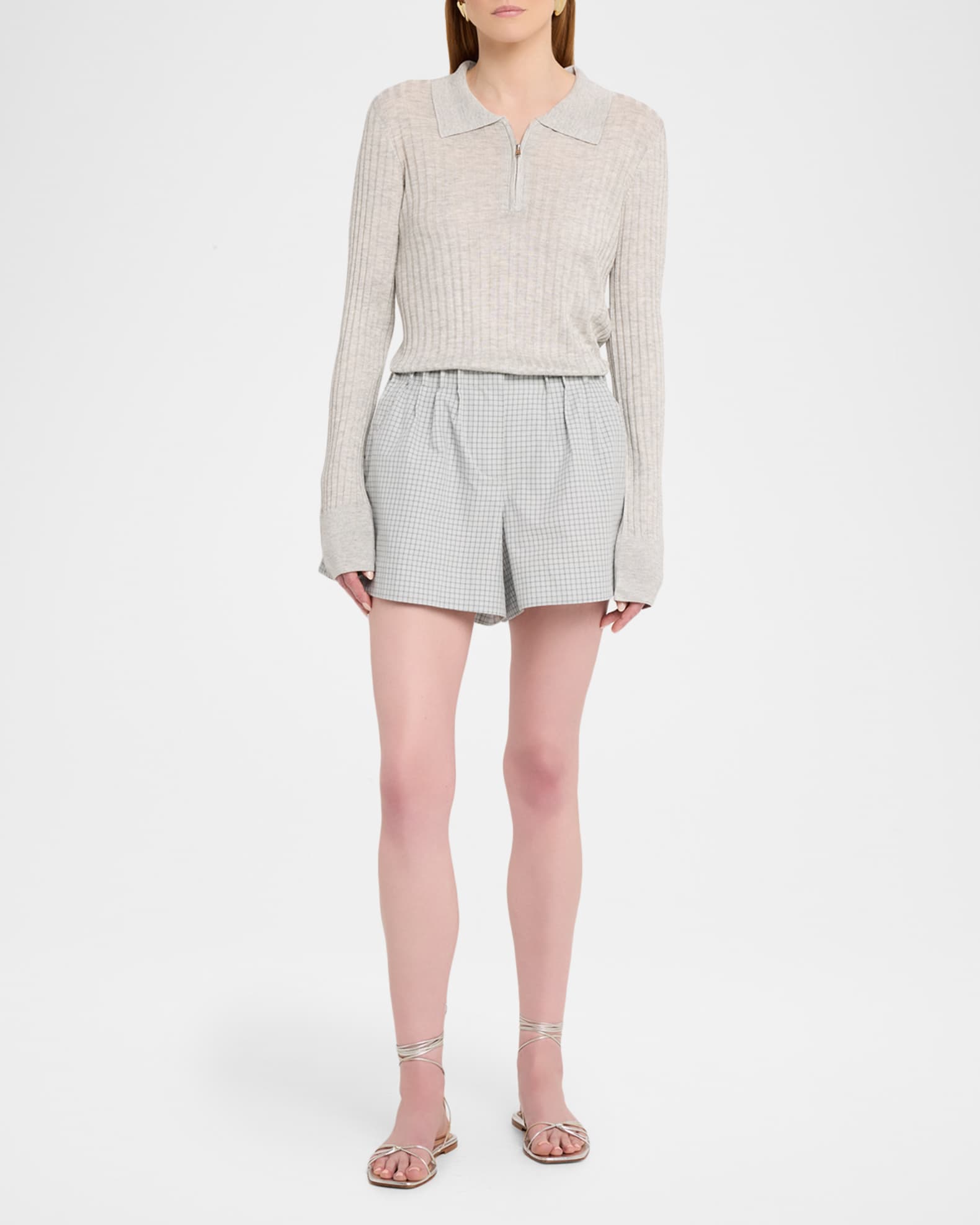 Brandon Maxwell The Sabine Polo Sweater | Neiman Marcus