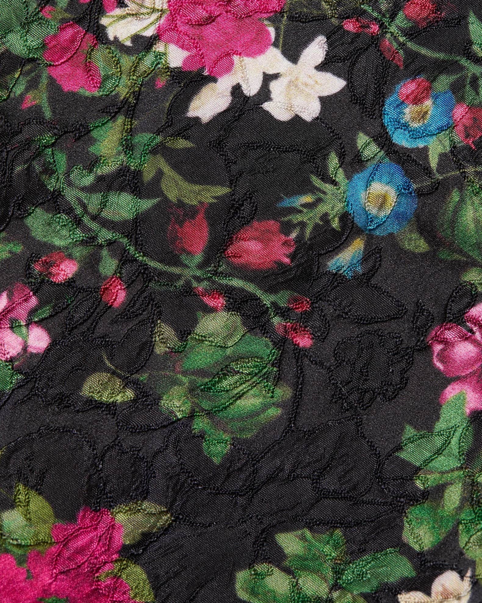 SACHIN BABI Shay Floral Cloqure Midi-Dress | Neiman Marcus