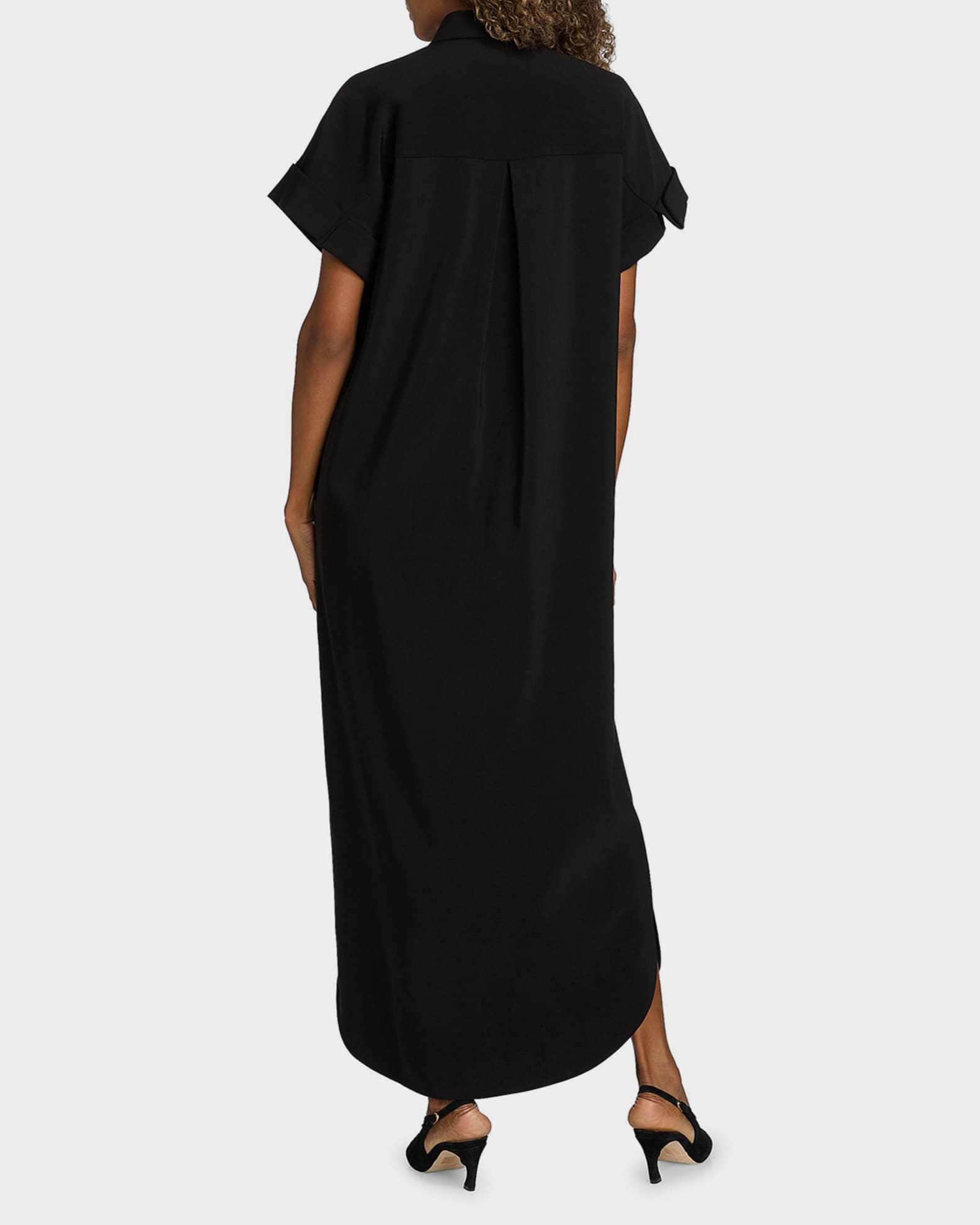 Brandon Maxwell The Emory Shirtdress in Twill | Neiman Marcus