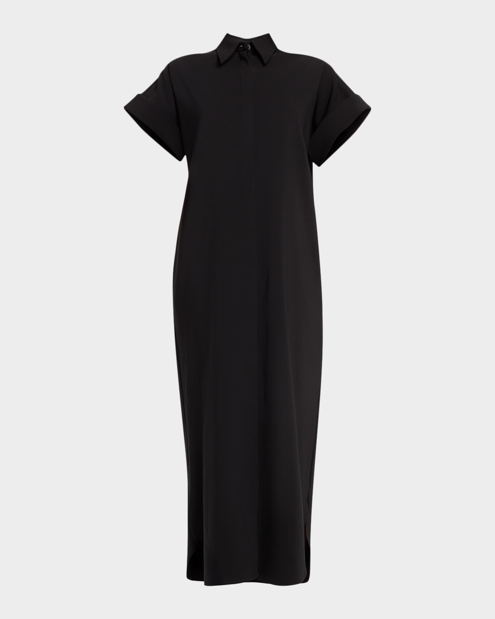Brandon Maxwell The Emory Shirtdress in Twill | Neiman Marcus