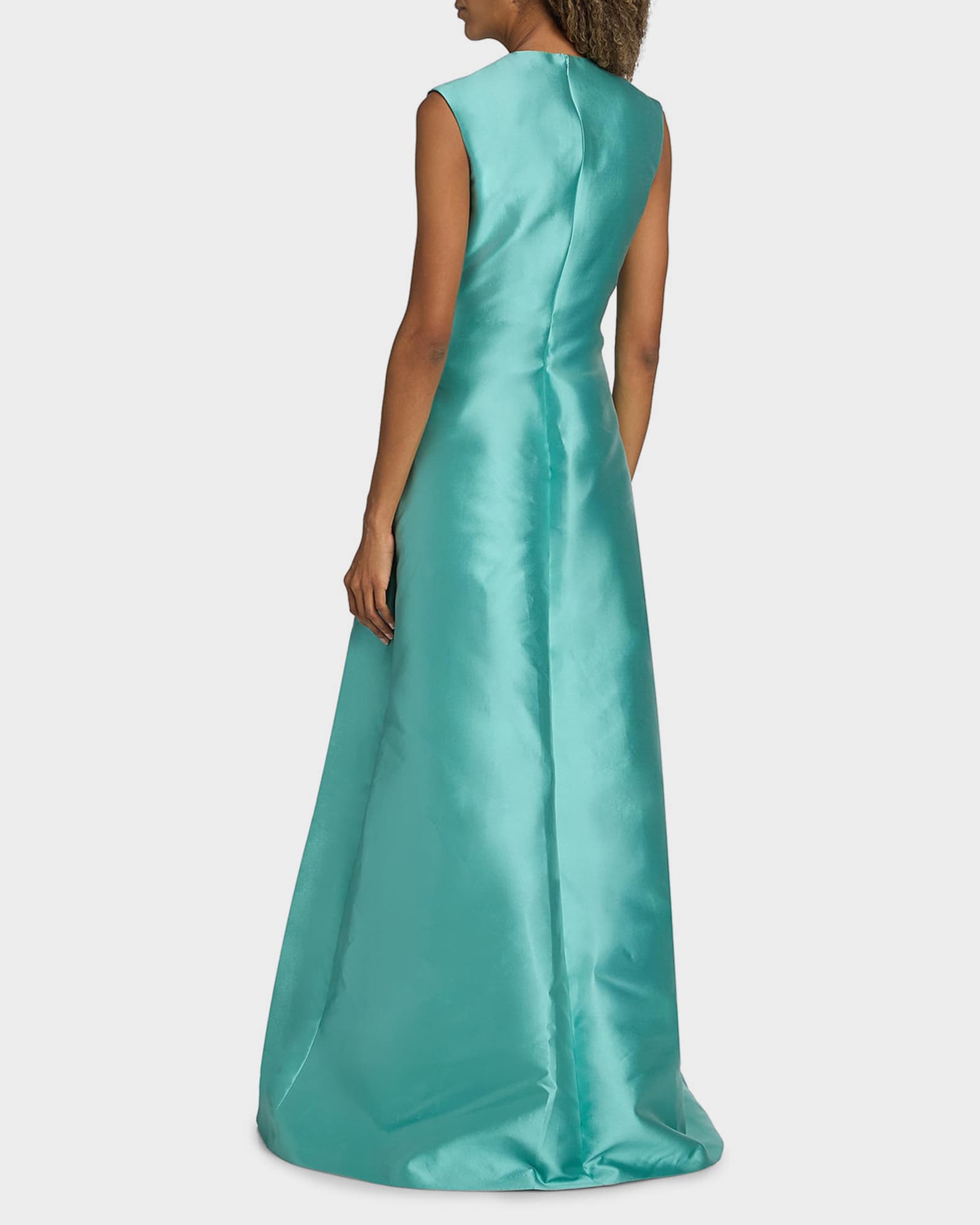 Reem Acra Petals, Spice, & Whispers of Plumage Fit & Flare Gown ...