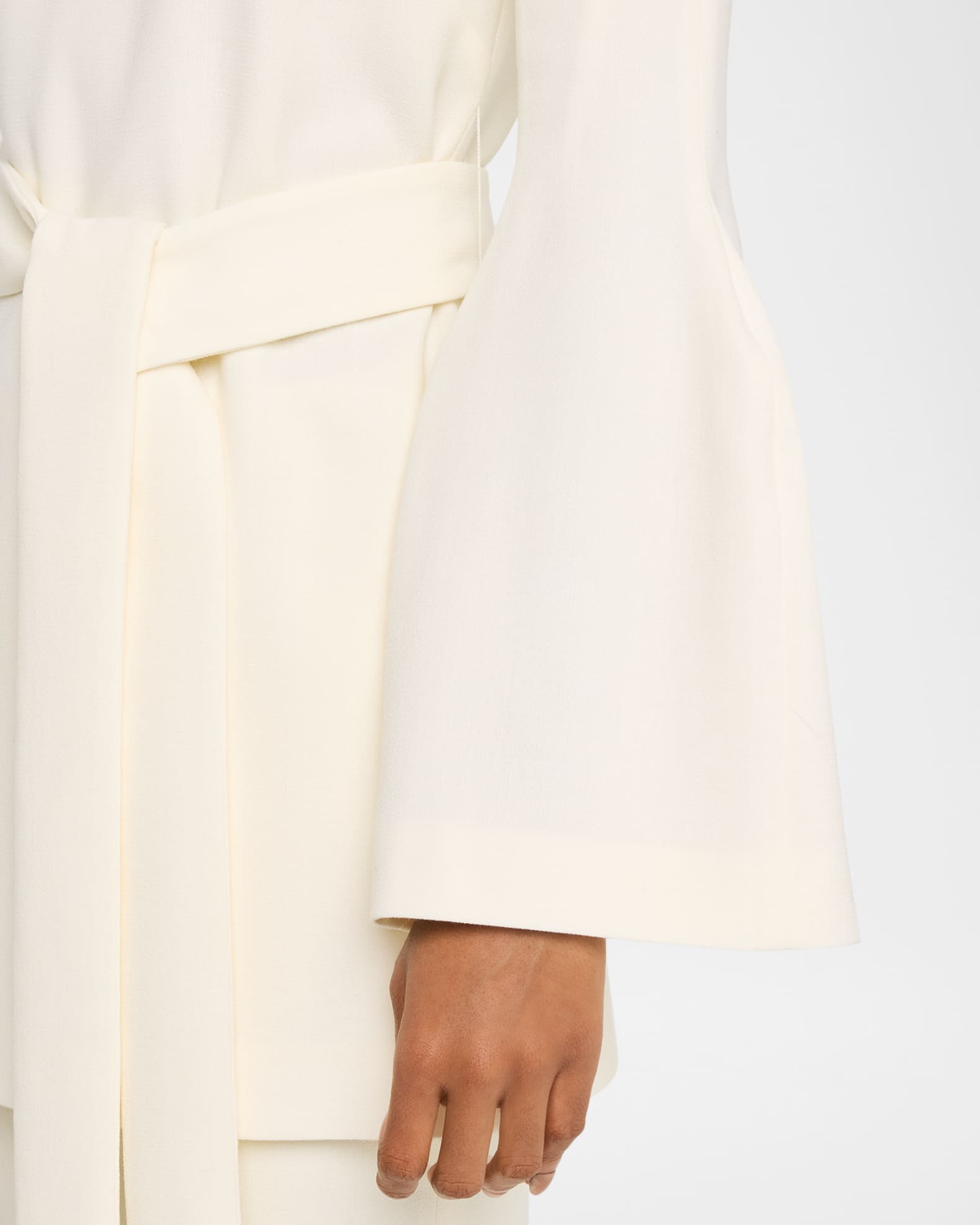 Gabriela Hearst Shandon Belted Wool Tunic | Neiman Marcus
