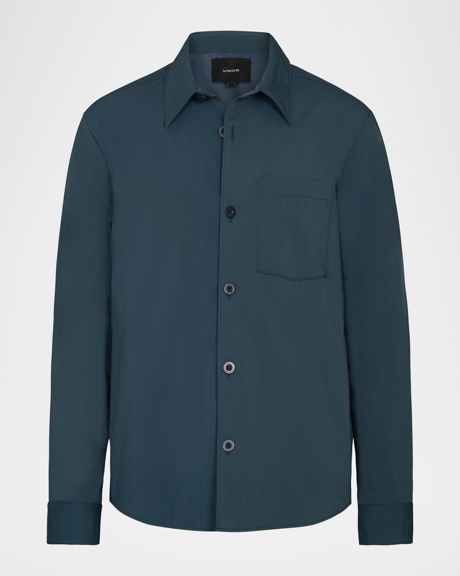 Vince Men's Insulated Technical Cotton Shirt Jacket | Neiman Marcus