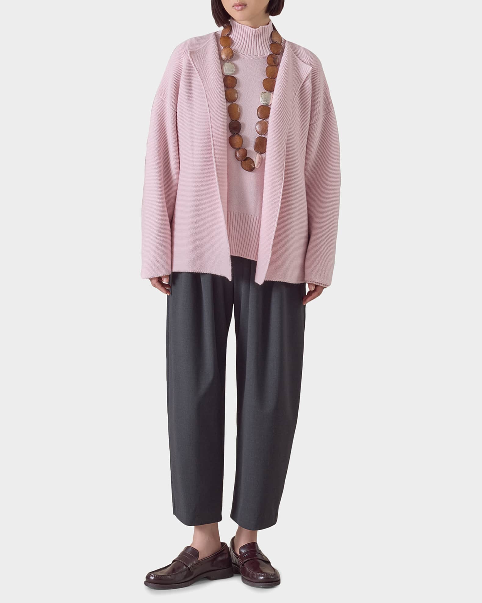 Eskandar Small Jacket Coat Cardigan - Short Length | Neiman Marcus