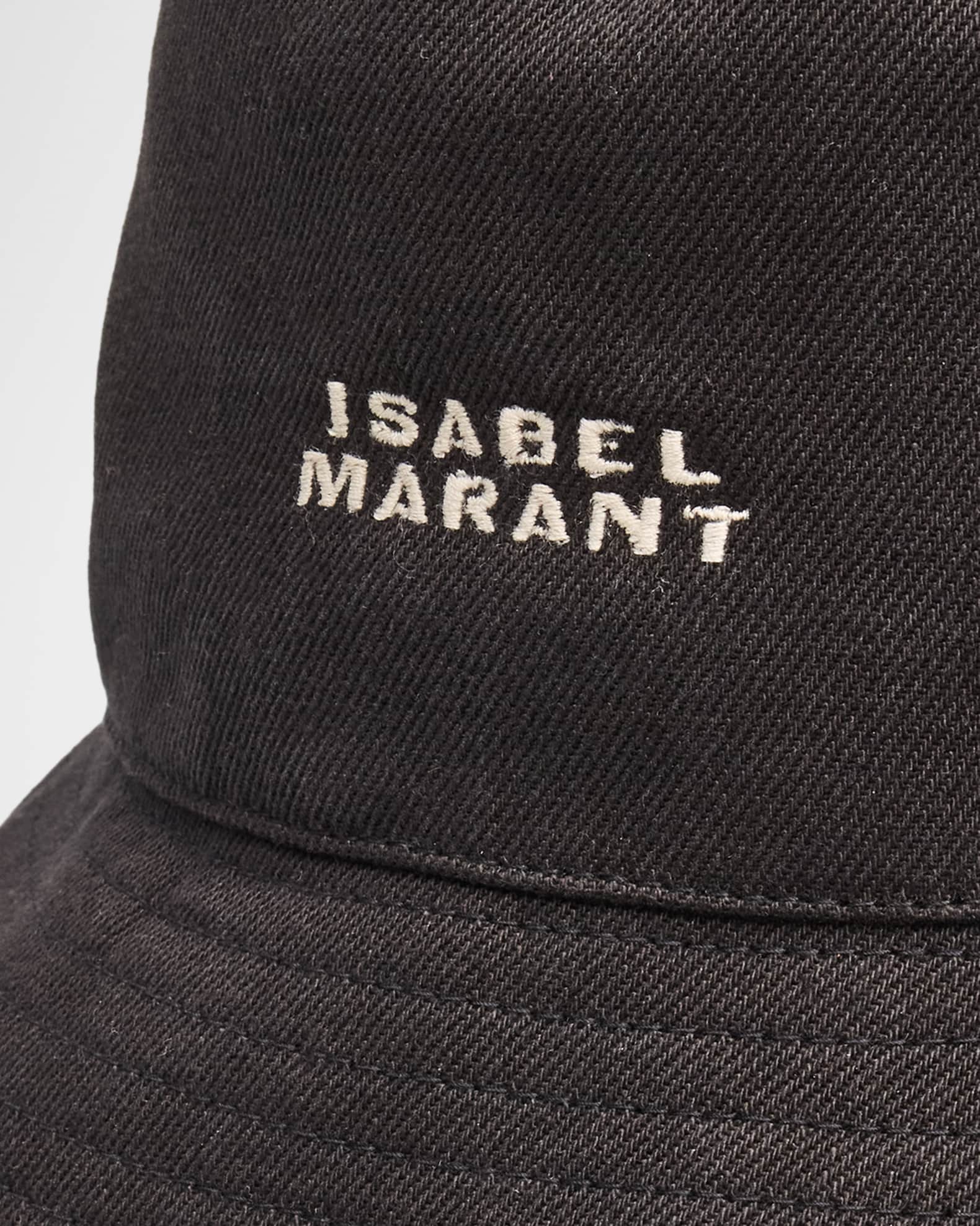 Isabel Marant Shaley Embroidered Bucket Hat | Neiman Marcus