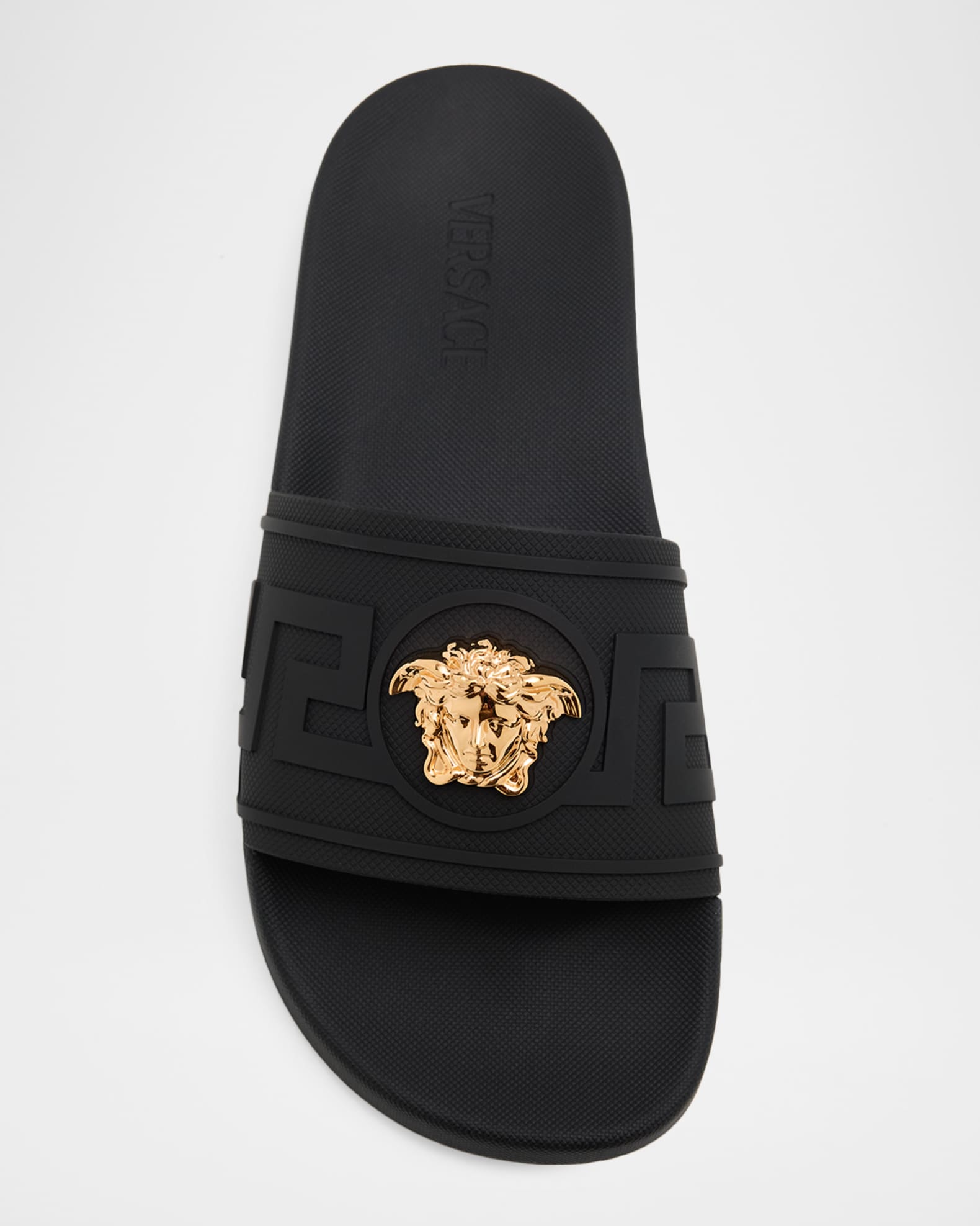 Versace Men's La Medusa Pool Slides | Neiman Marcus