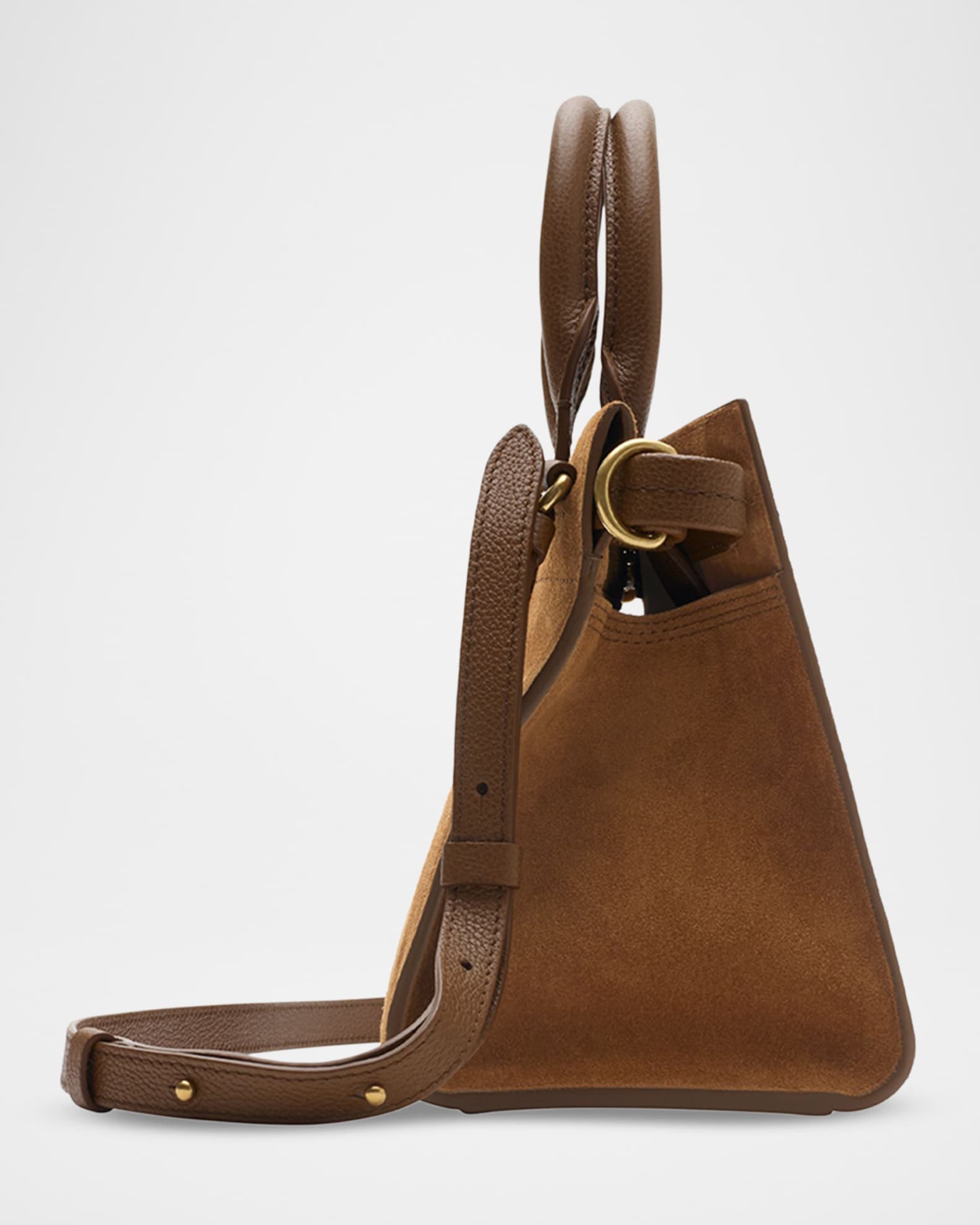 Burberry Cotswolds Mini Suede Tote Bag | Neiman Marcus