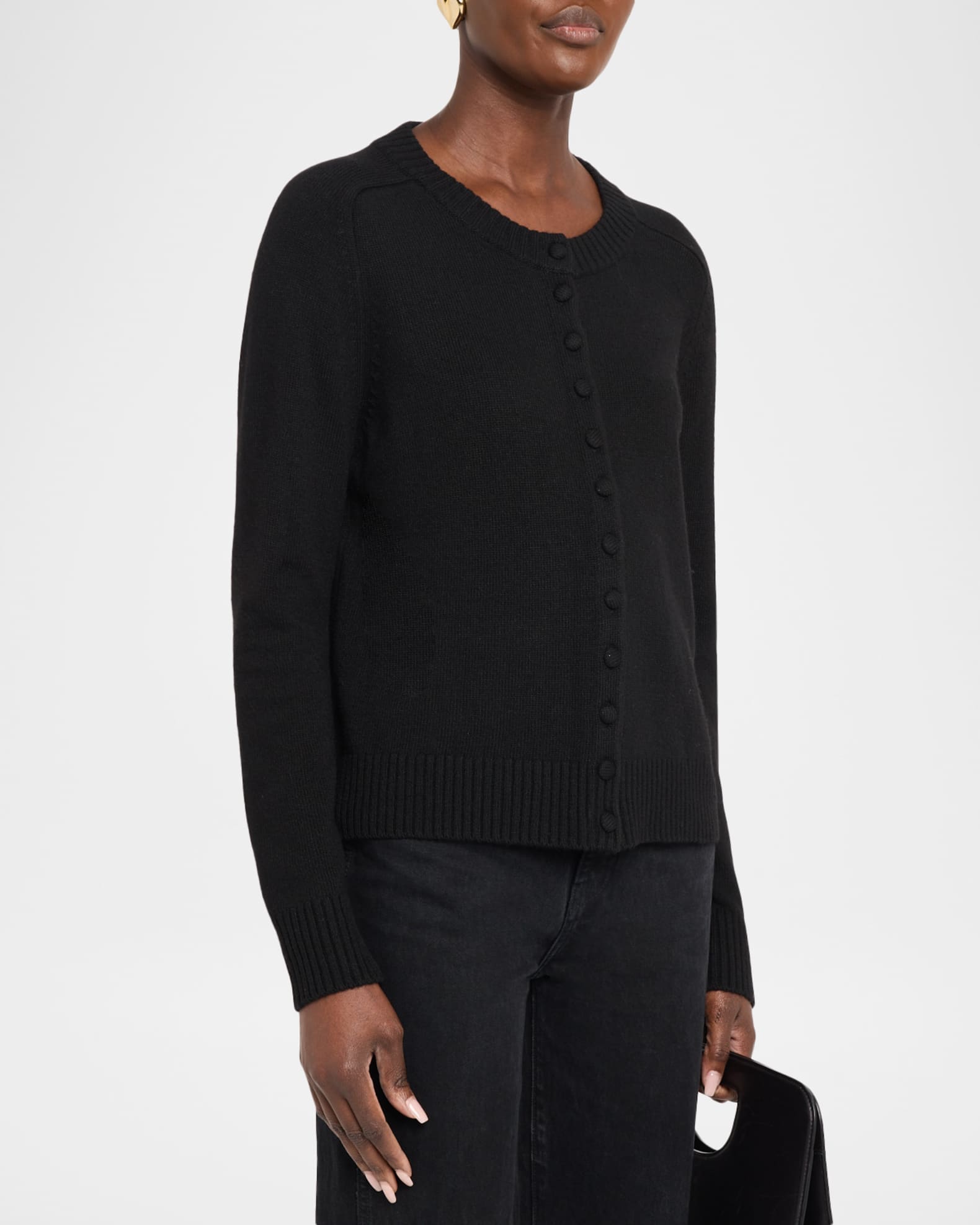 Rag & Bone Wallace Crewneck Cardigan | Neiman Marcus
