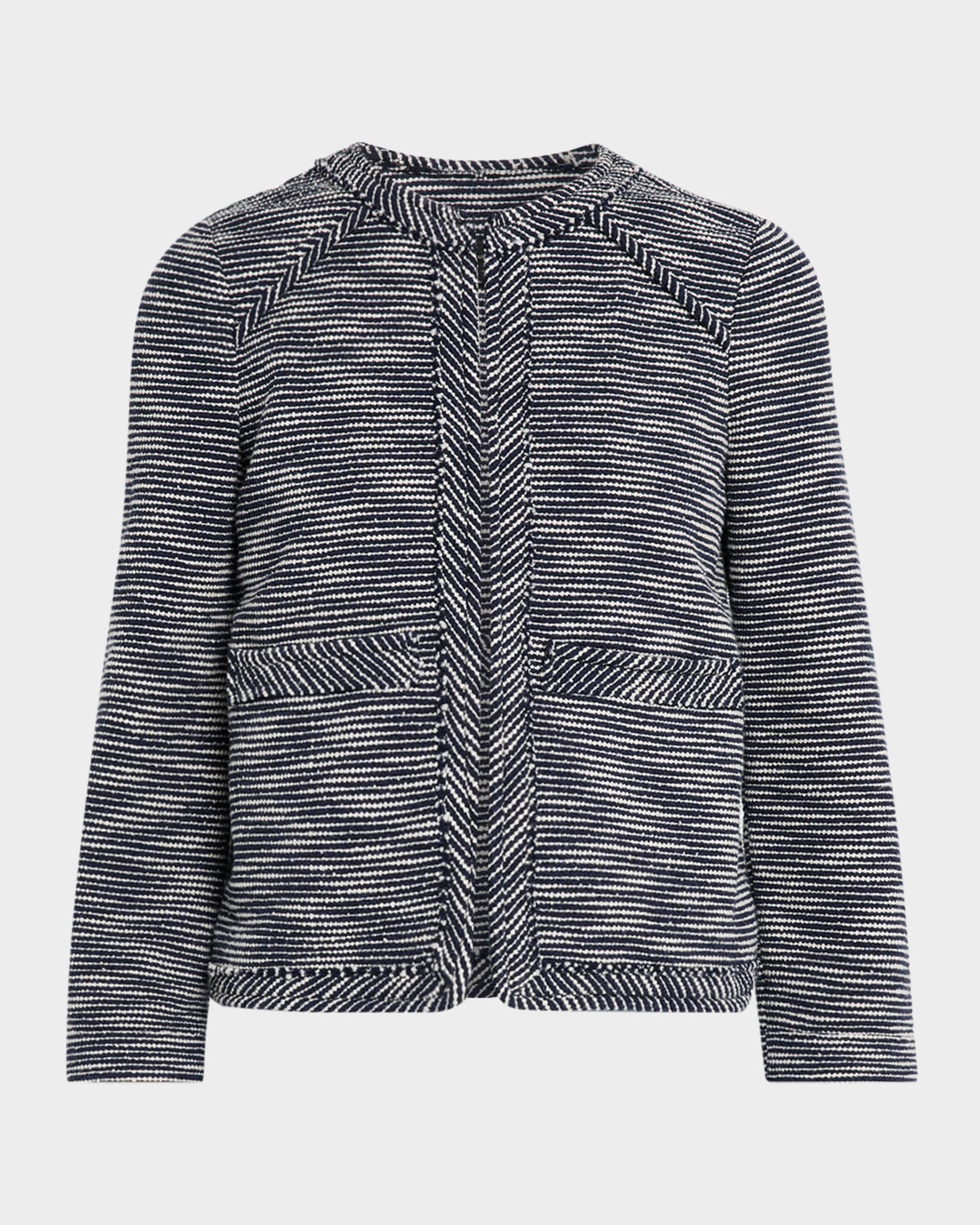 Rag & Bone Clarice Striped Woven Jacket | Neiman Marcus