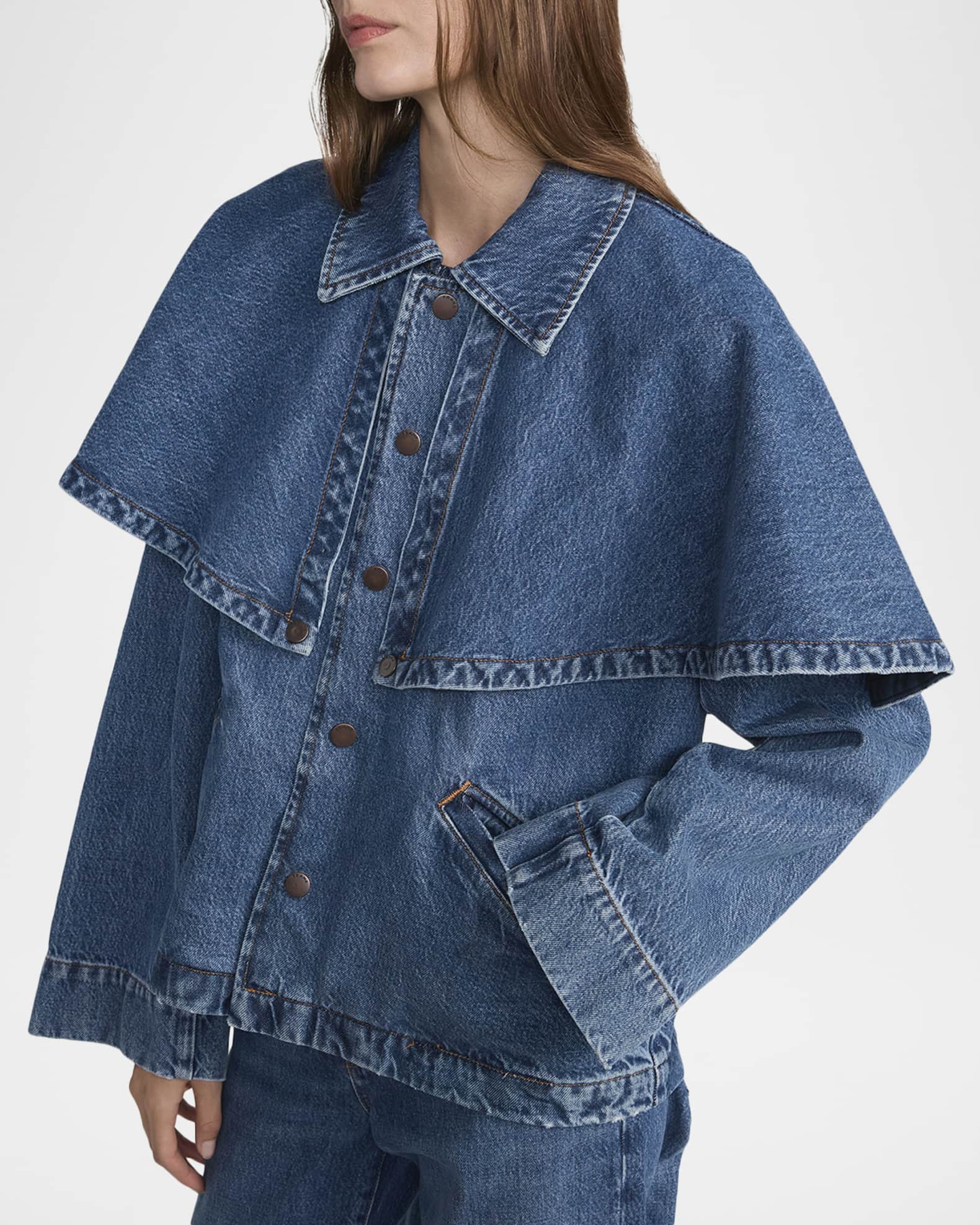 FRAME The Cape Jacket | Neiman Marcus