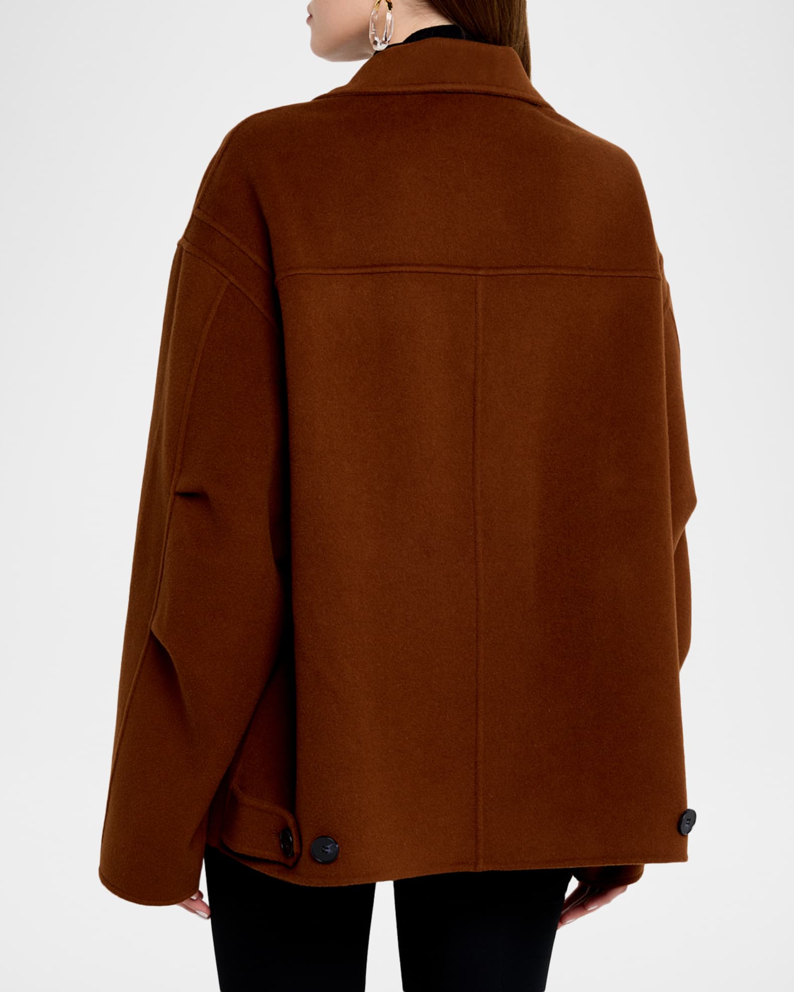 Iro Mizara Oversized Wool Jacket | Neiman Marcus