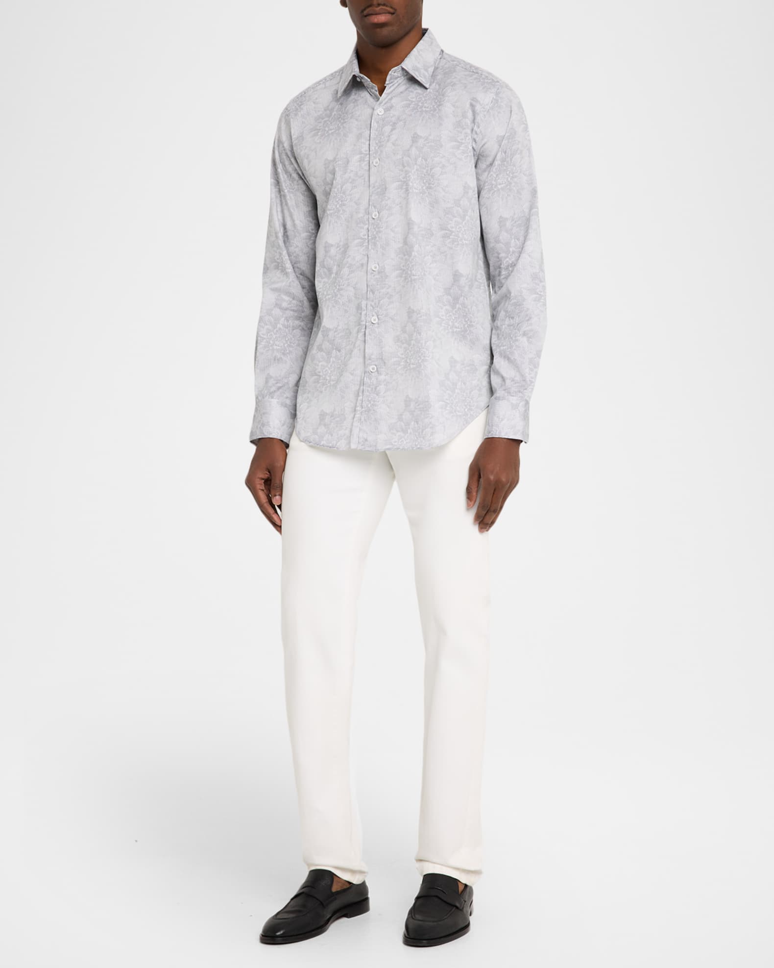 Robert Graham Men's Lexington Maxi-Floral Sport Shirt | Neiman Marcus