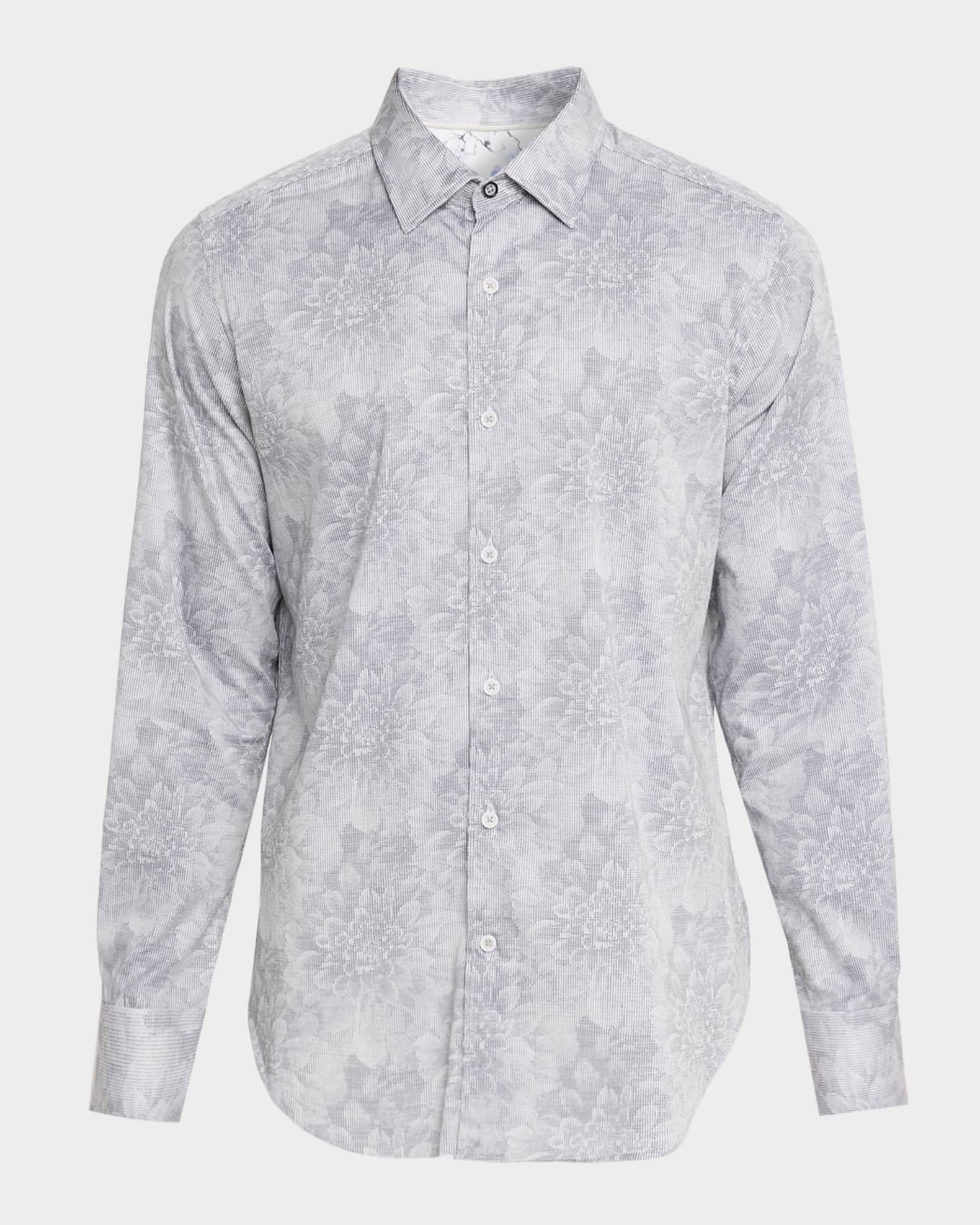 Robert Graham Men's Lexington Maxi-Floral Sport Shirt | Neiman Marcus