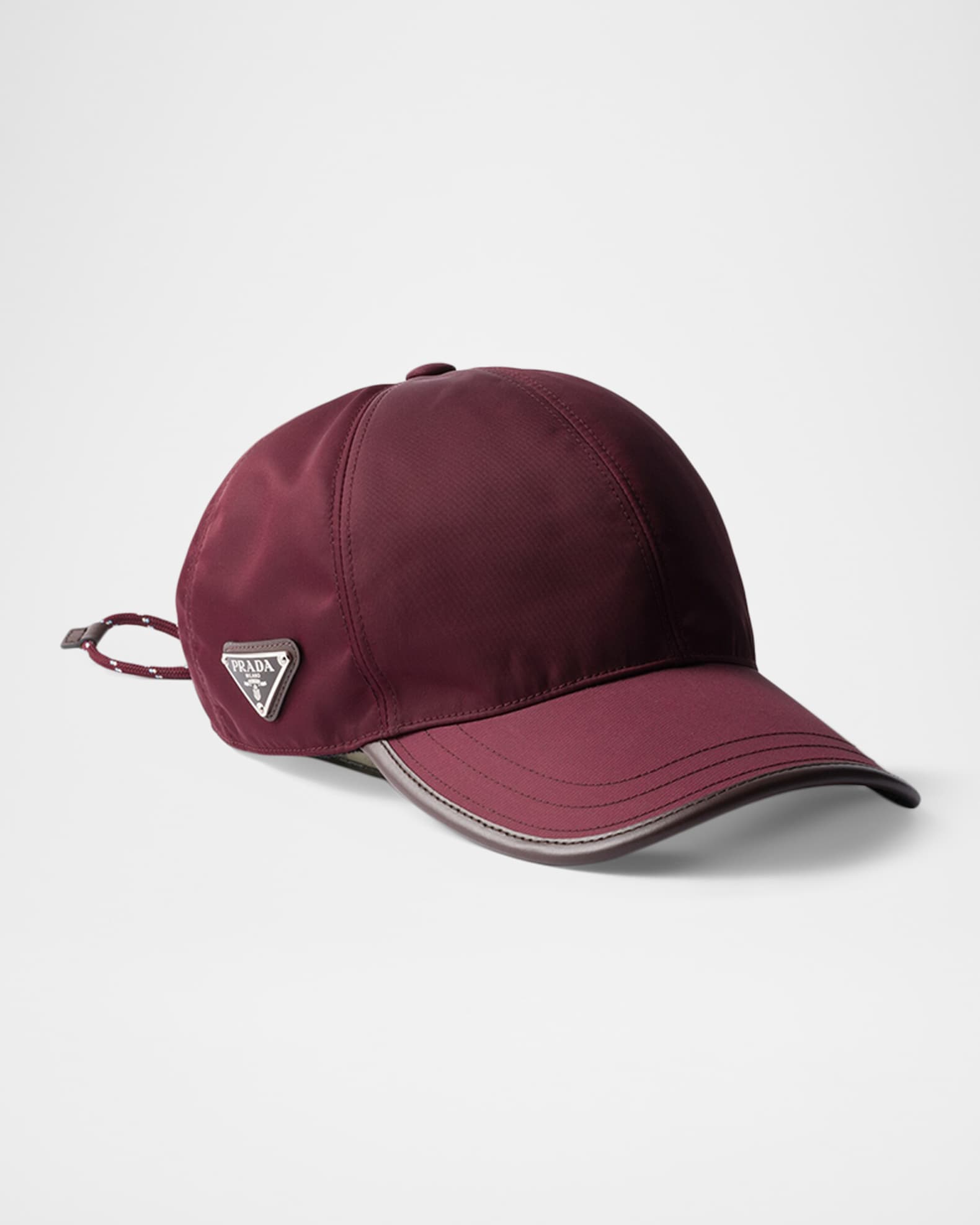 Prada Men's Speedrock Re-Nylon Baseball Cap | Neiman Marcus