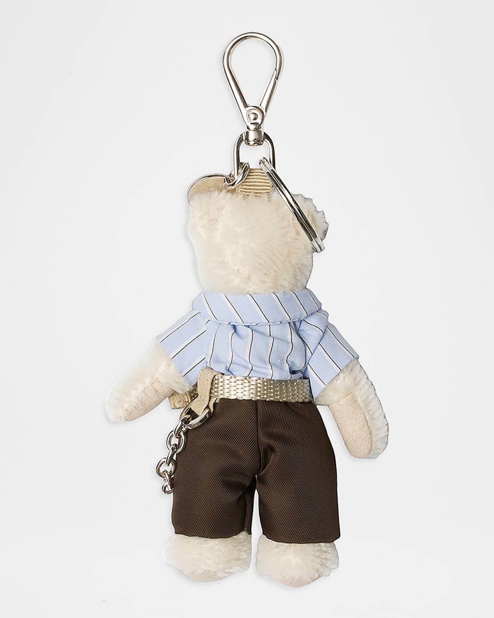 Prada Teddy Bear Keychain Bag Charm | Neiman Marcus