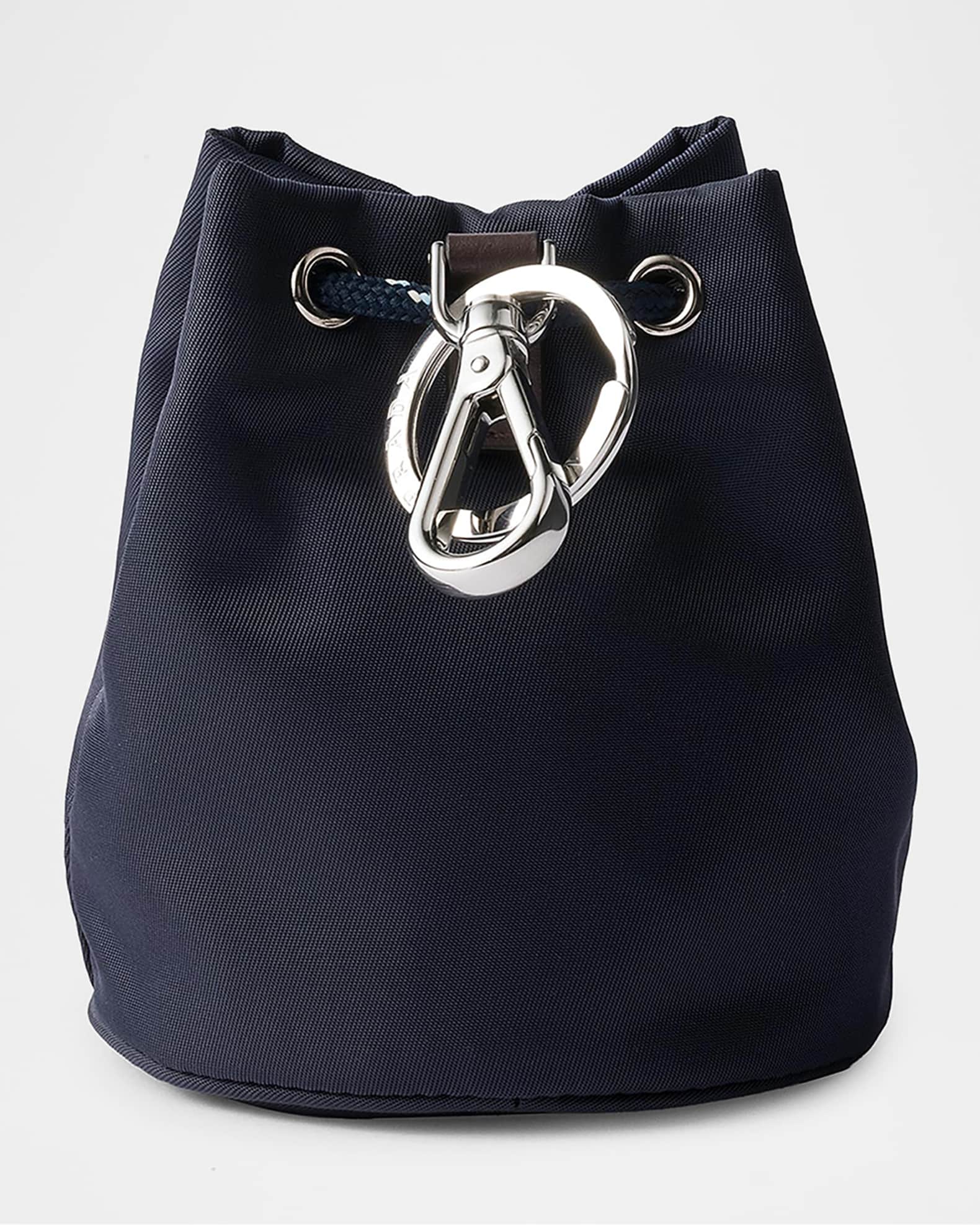 Prada Mini Icon Re-Nylon Keychain Bag Charm | Neiman Marcus