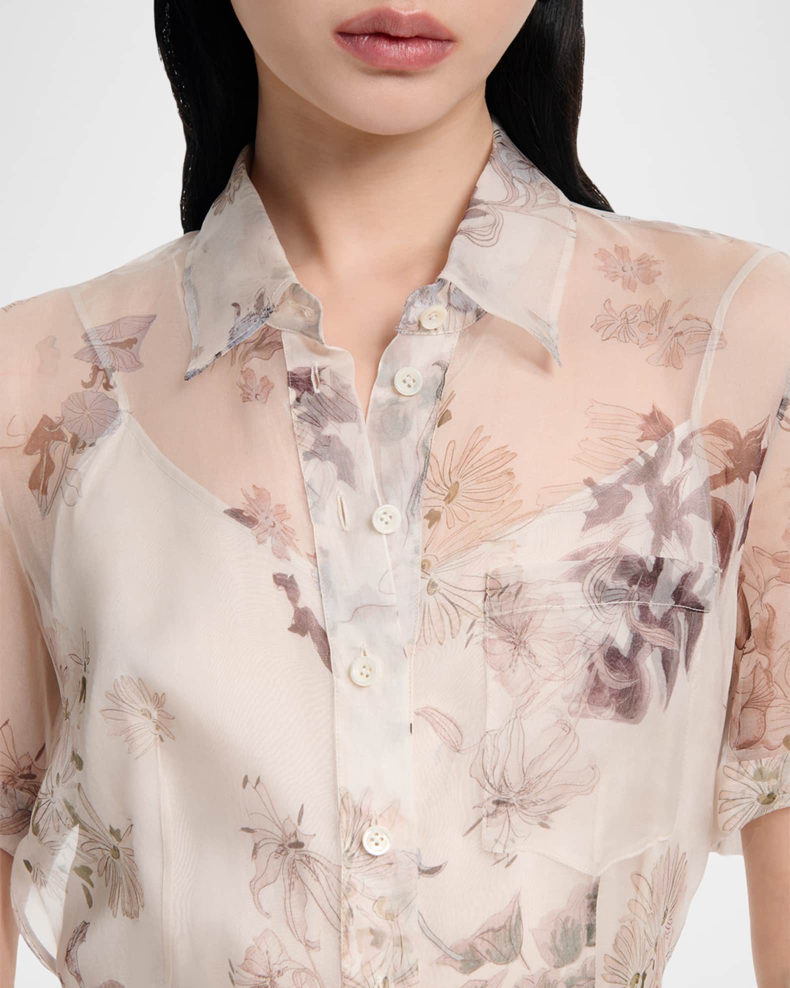 Altuzarra Kiera Floral Midi Dress | Neiman Marcus