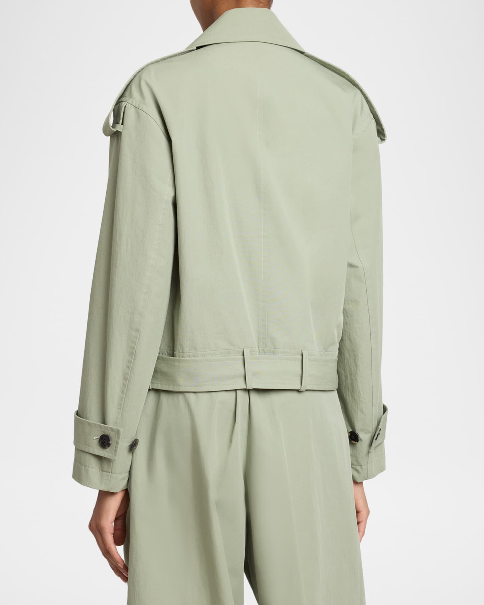 Dries Van Noten Vensar Cotton Moto Jacket | Neiman Marcus
