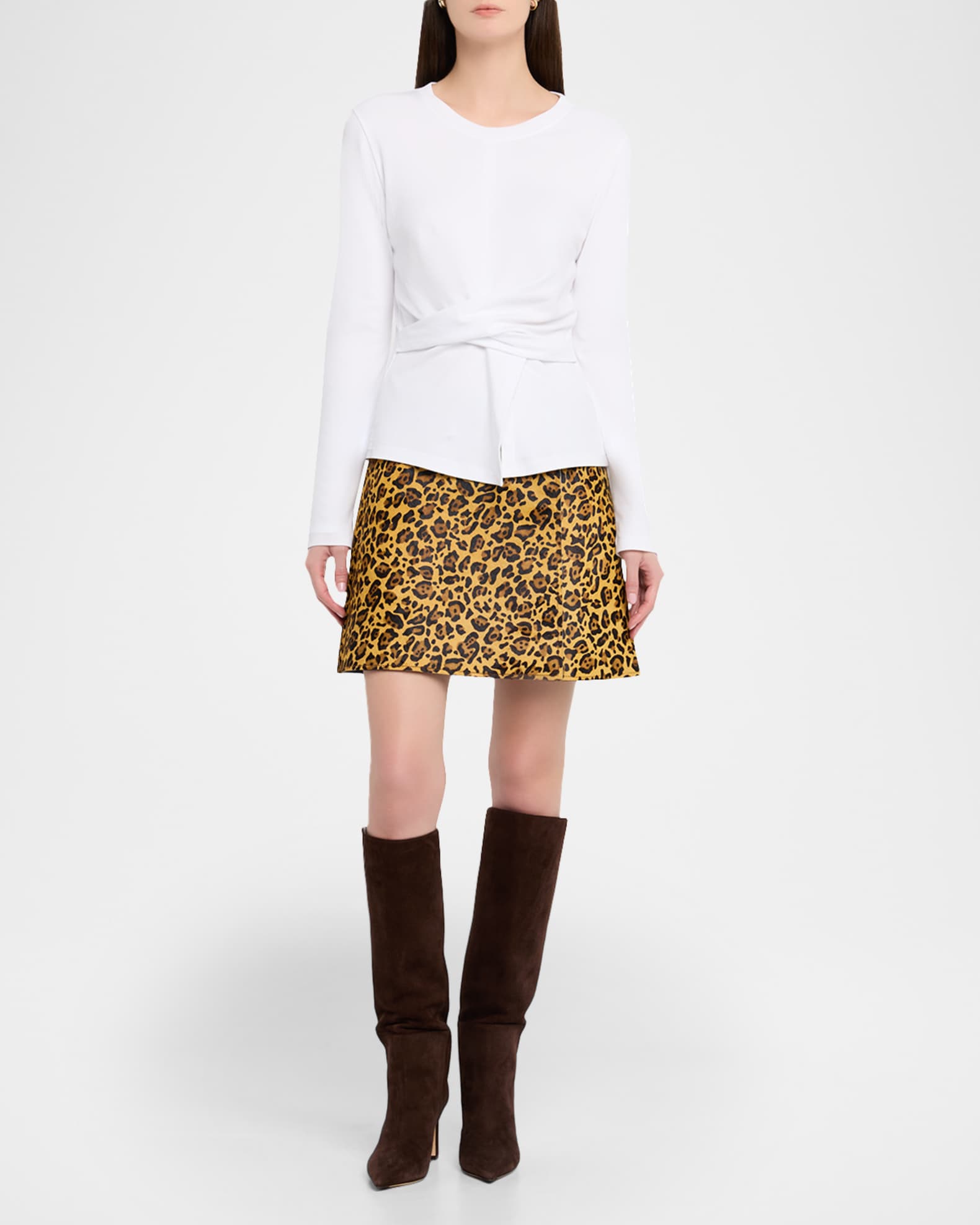 Tanya Taylor Kelsey Twist-Front Top | Neiman Marcus