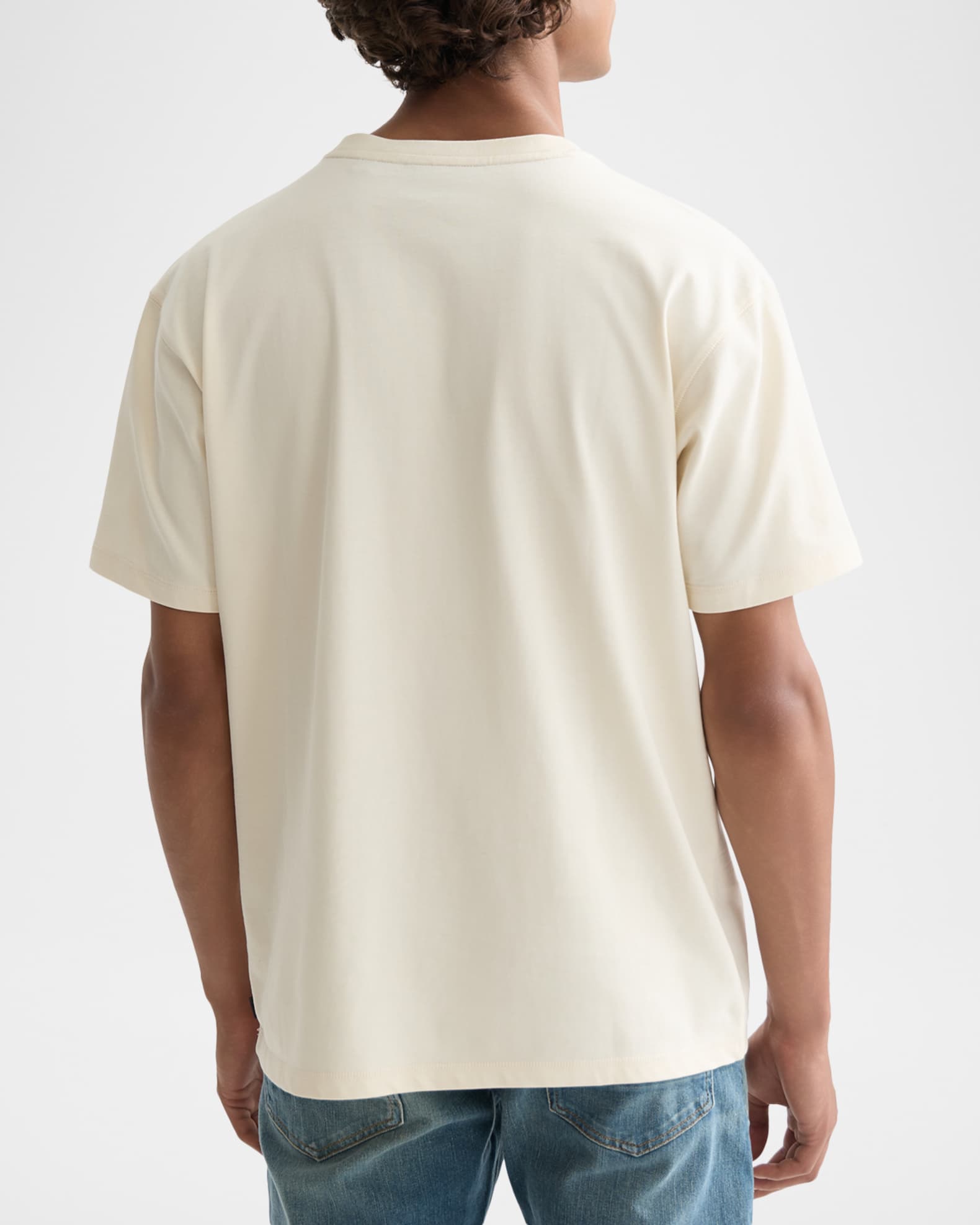Scotch & Soda Men's Logo Artwork Relaxed-Fit T-Shirt | Neiman Marcus