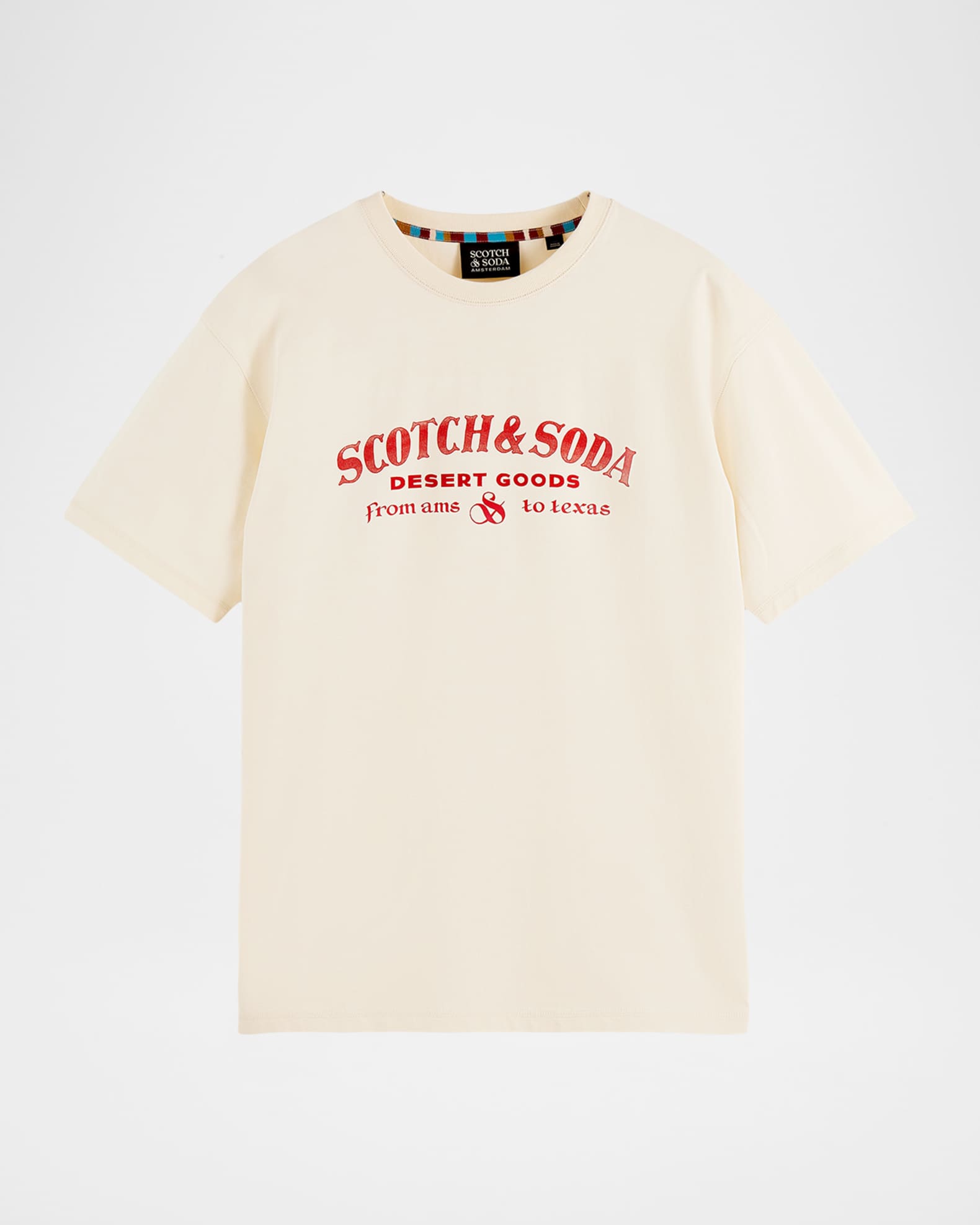 Scotch & Soda Men's Logo Artwork Relaxed-Fit T-Shirt | Neiman Marcus