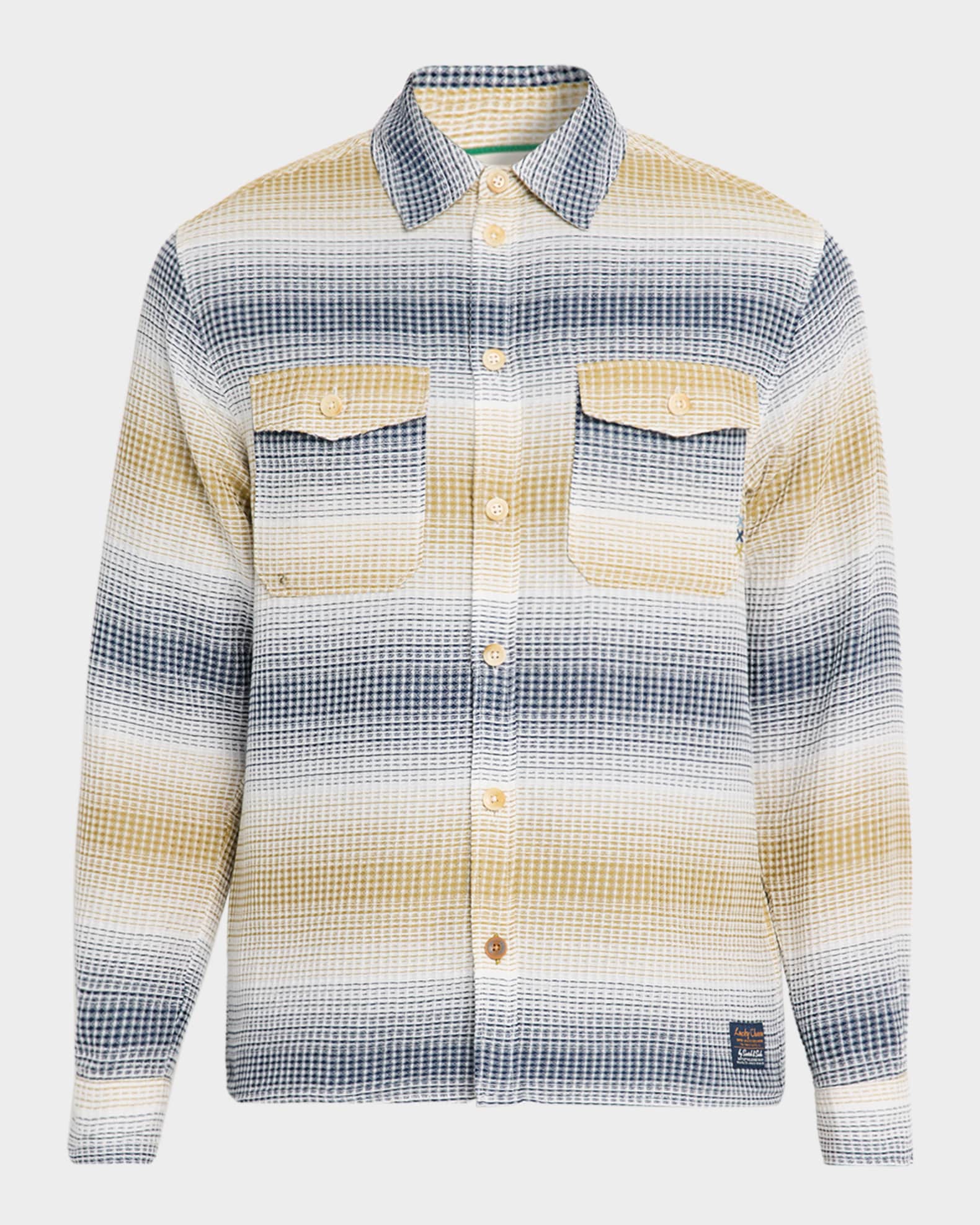 waffle pattern shirt