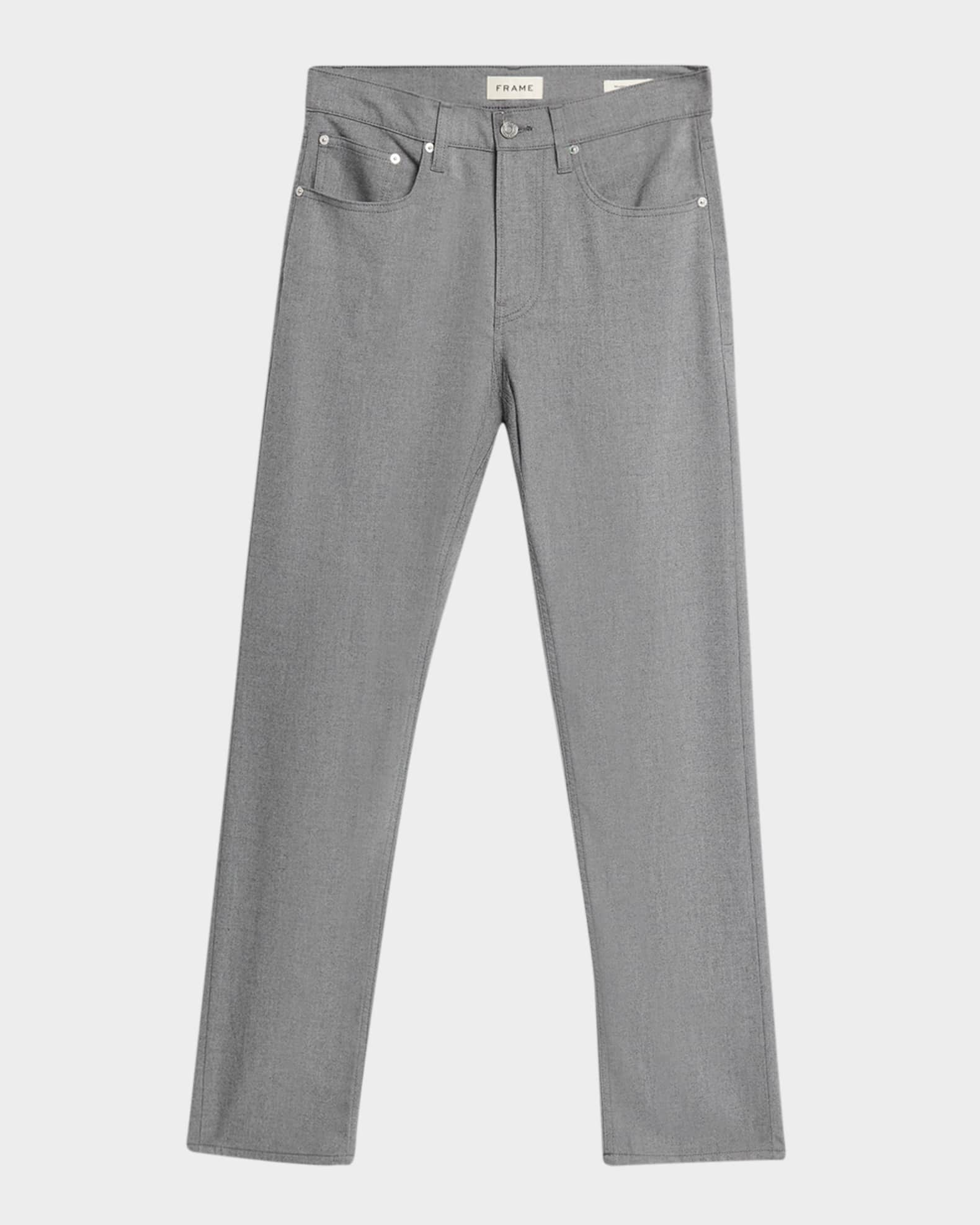 FRAME Men's Modern Straight-Leg Pants | Neiman Marcus