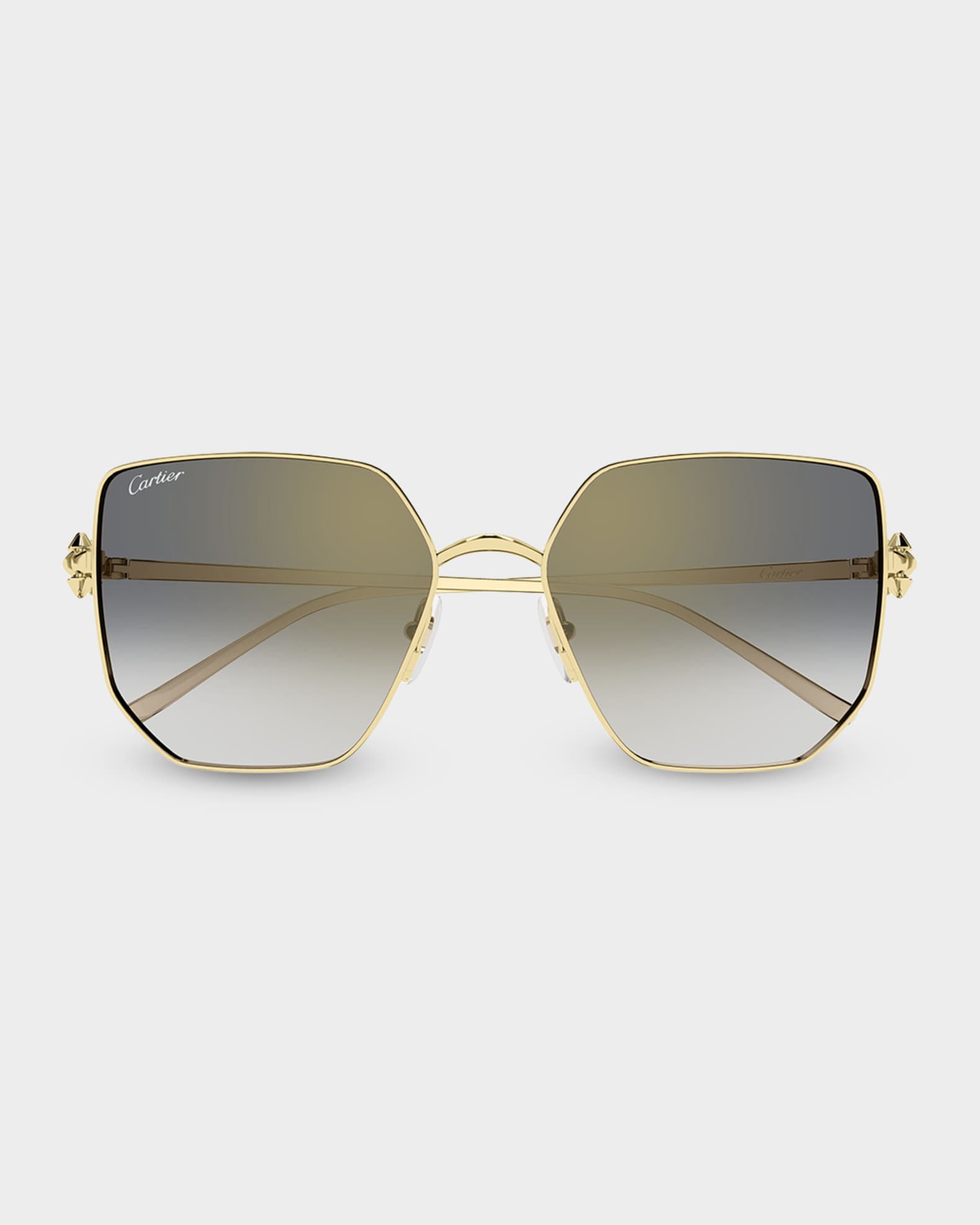 Cartier Clash de Cartier 56mm Butterfly Sunglasses | Neiman Marcus