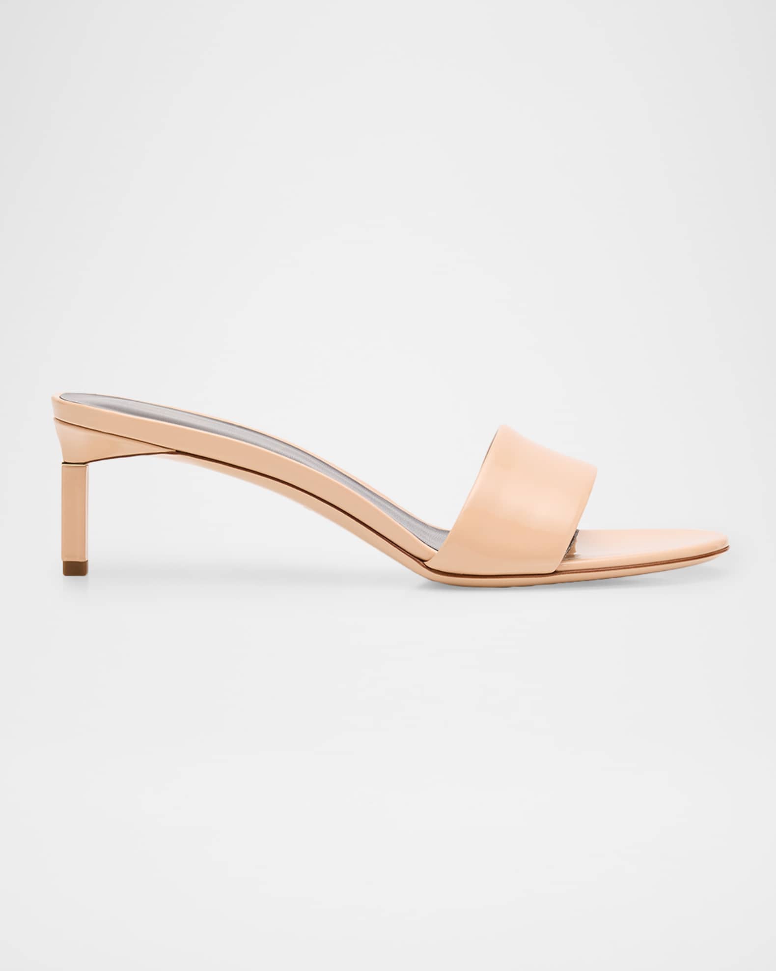 TOM FORD 55mm Leather Kitten-Heel Mules | Neiman Marcus