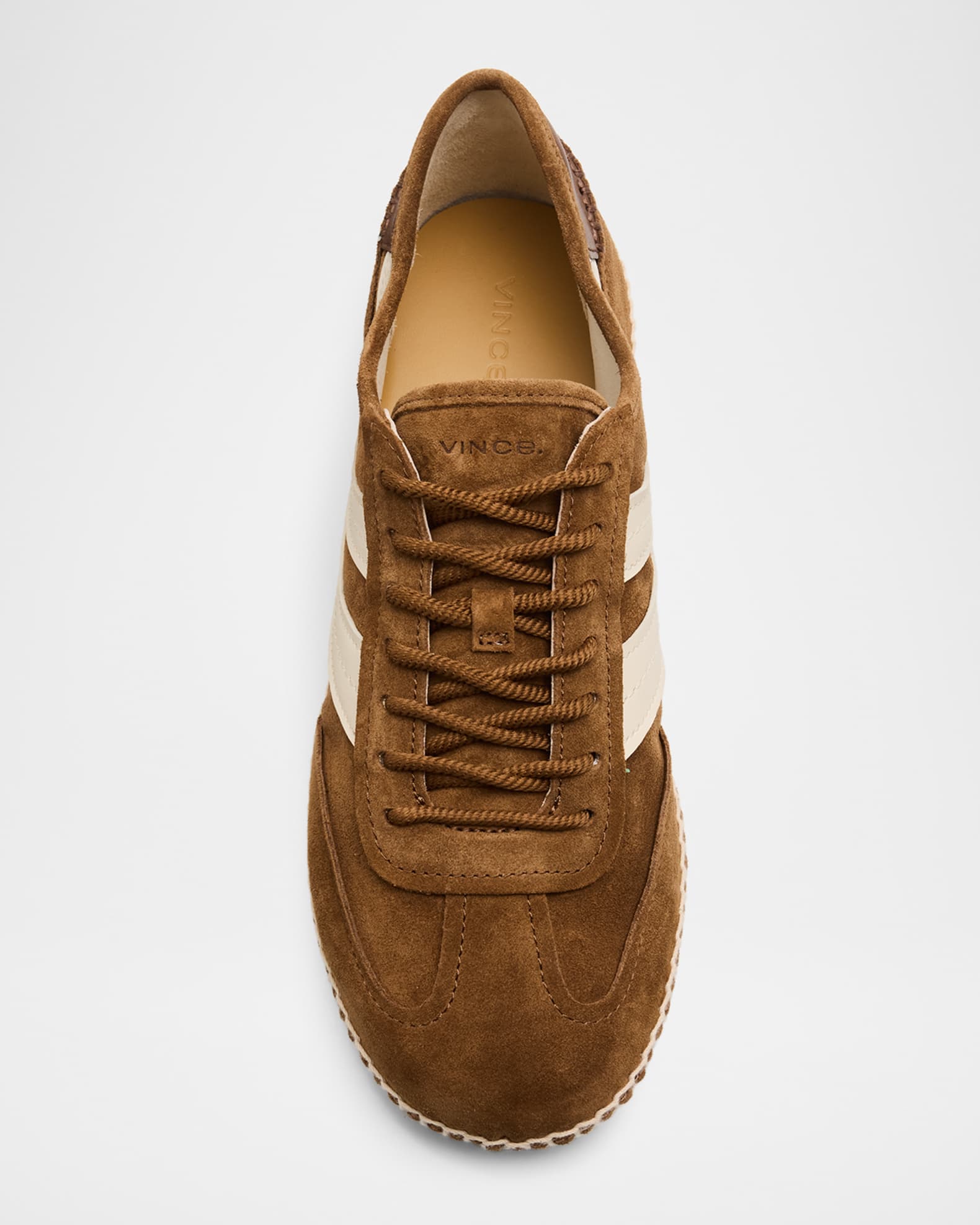 Vince Oasis Mixed Leather Espadrille Sneakers | Neiman Marcus