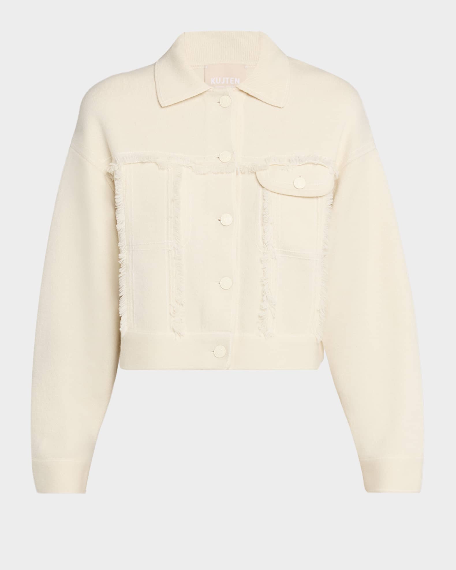 Kujten Arya Cashmere Trucker Jacket | Neiman Marcus