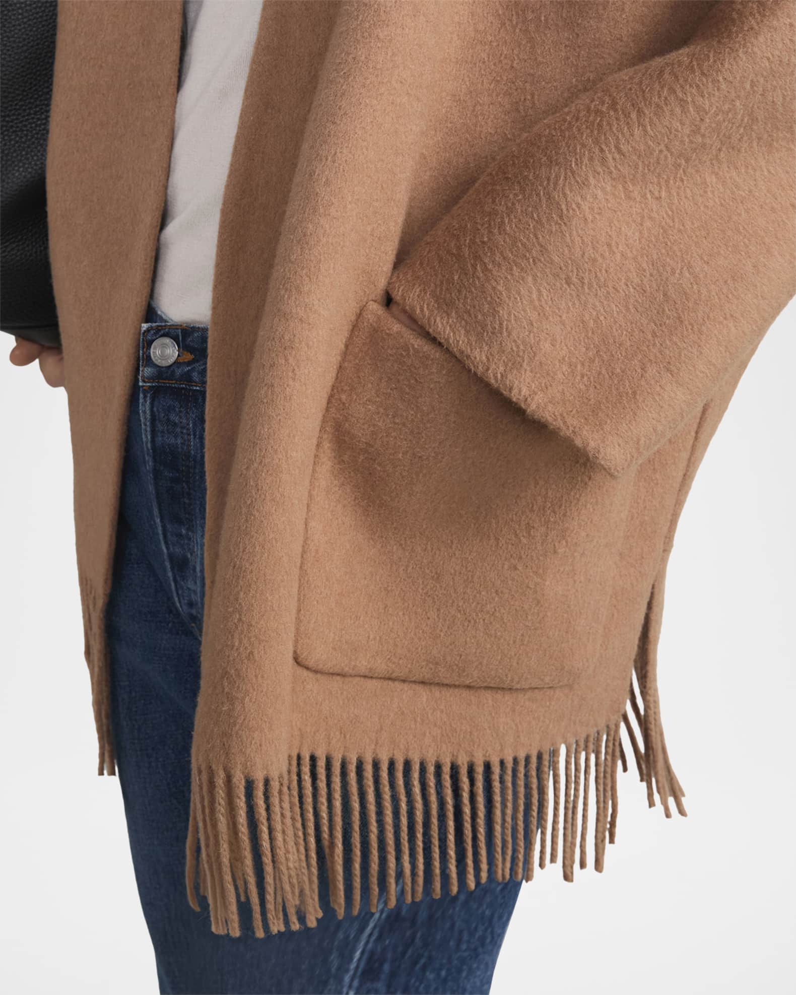 FRAME The Fringe Coat | Neiman Marcus