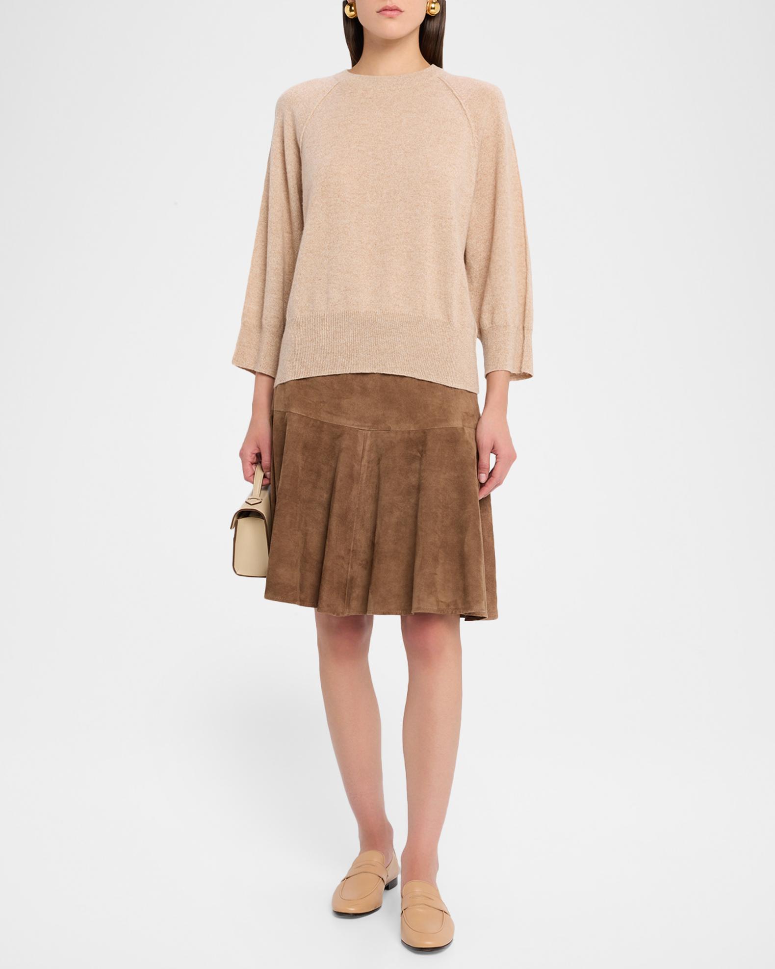 Autumn Cashmere Raglan-Sleeve Cashmere Sweater | Neiman Marcus