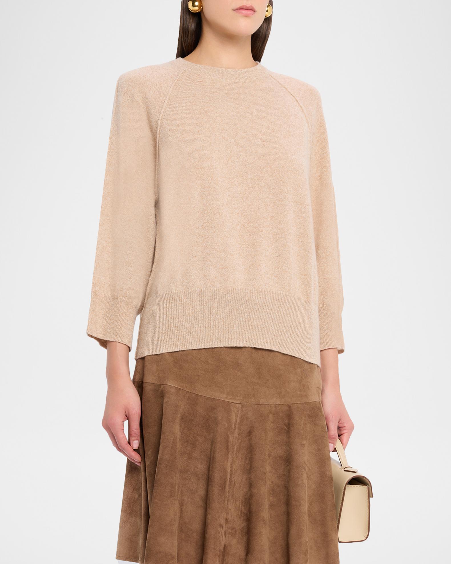 Autumn Cashmere Raglan-Sleeve Cashmere Sweater | Neiman Marcus